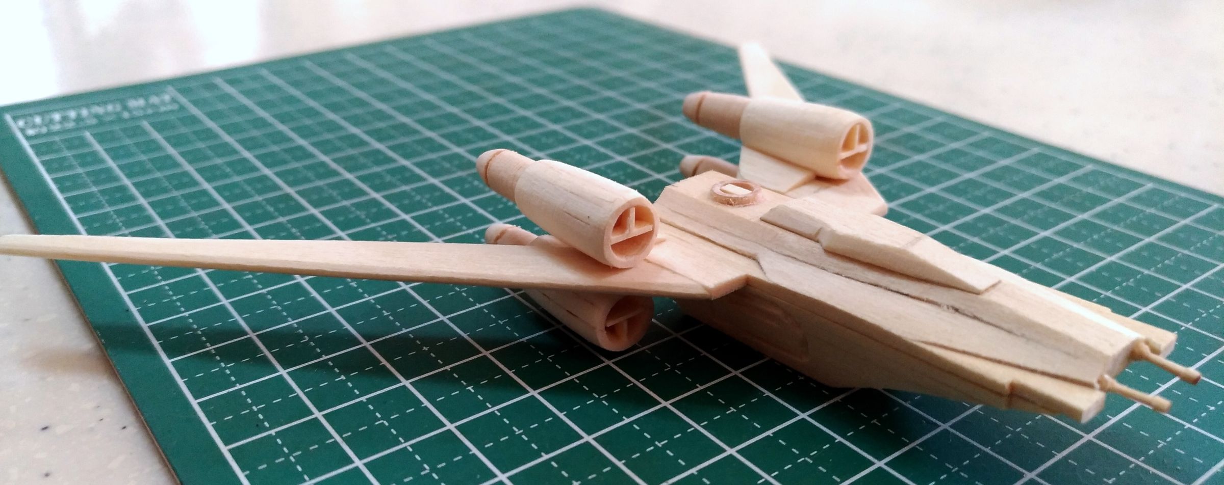 Rogue One Mini U-Wing Popsicle Stick Model : 7 Steps (with Pictures ...