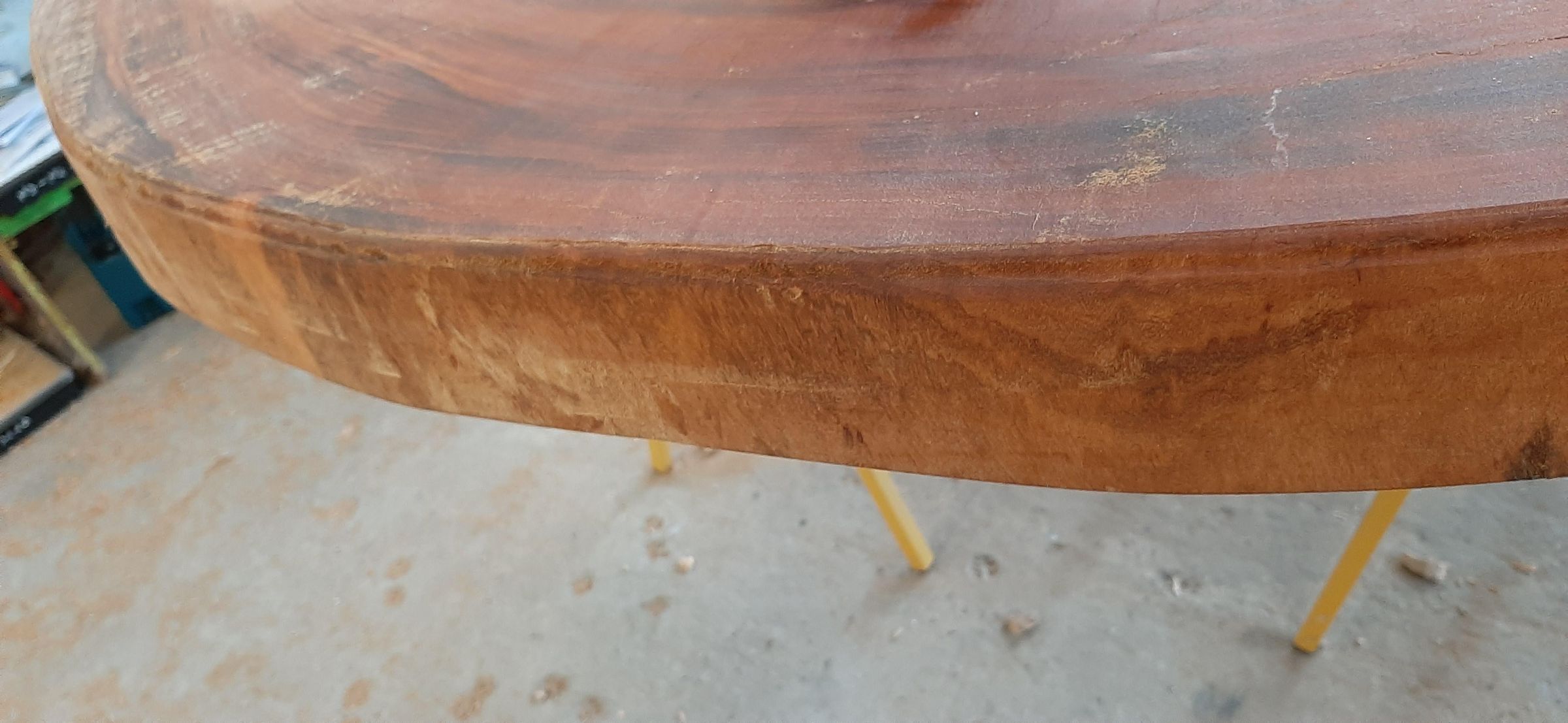 Tree Slab Lounge Table With Rgb Led Lights : 5 Steps (with Pictures ...