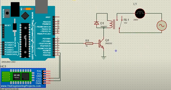Simulation of Arduino UNO With Voice Commands Via Bluetooth in Proteus : 6 Steps - Instructables