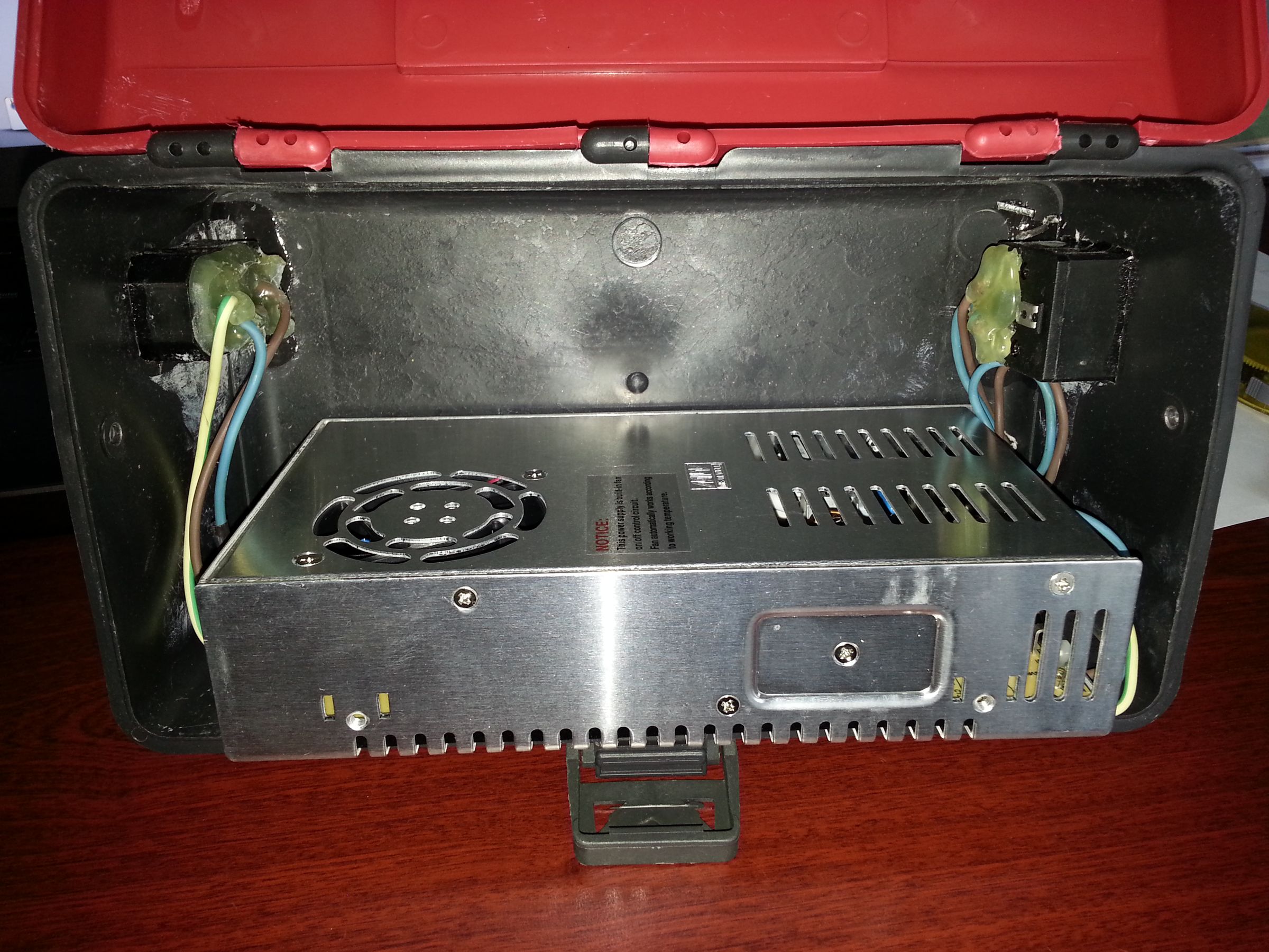 Cordless Power Tool Conversion 18VDC to 120/240VAC : 10 Steps (with ...
