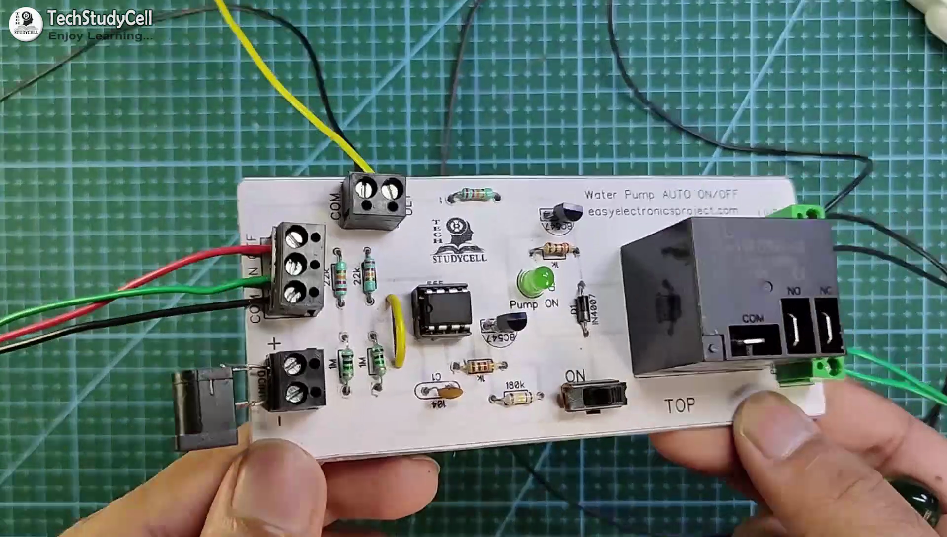 Automatic Water Level Controller for Submersible Pump and Overhead Tank ...