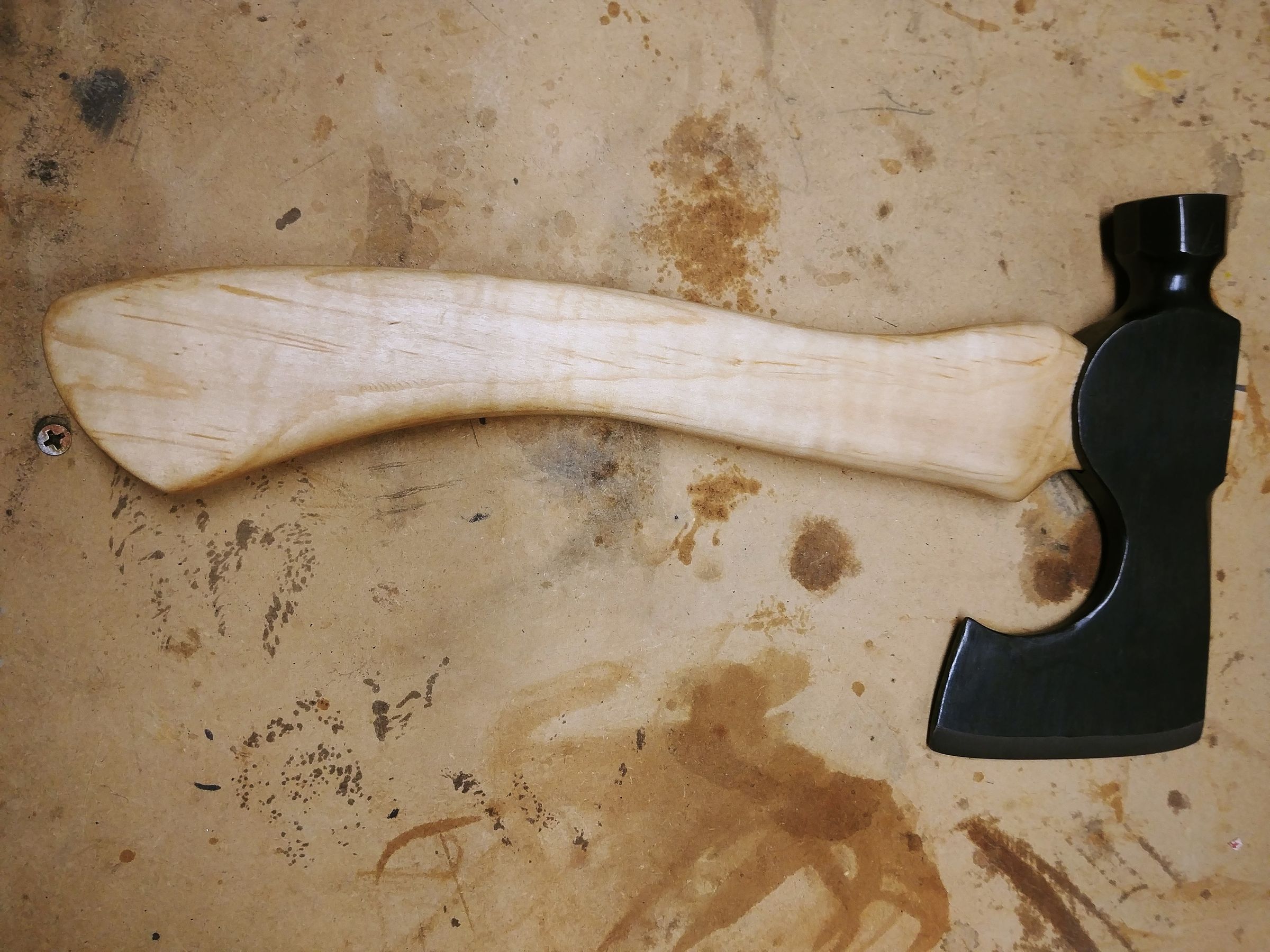 Turn an Old Hatchet Head Into a Bearded Hatchet : 10 Steps (with ...