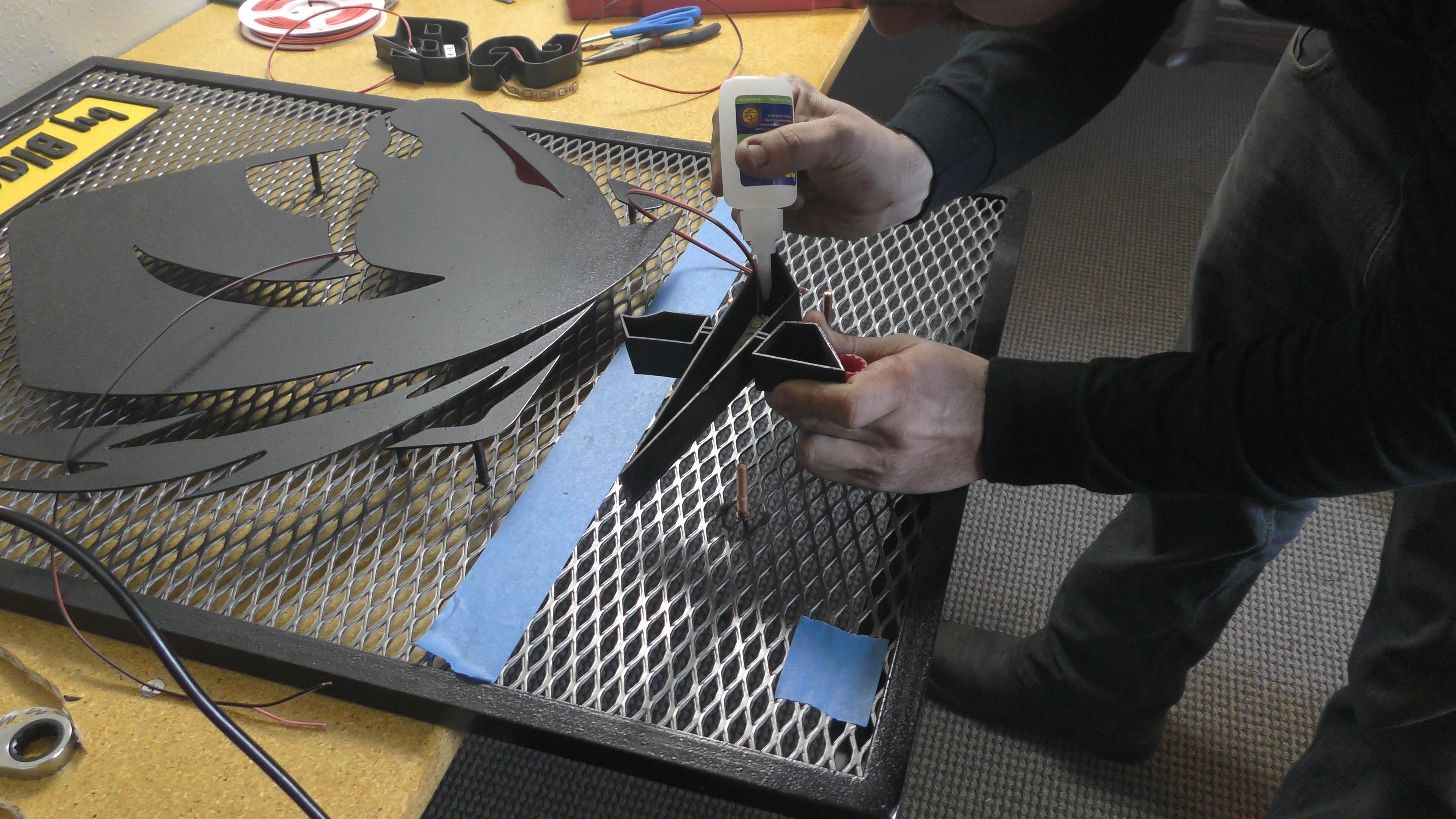 Stud Mounted Sign With 3D Printed Letters : 17 Steps (with Pictures ...