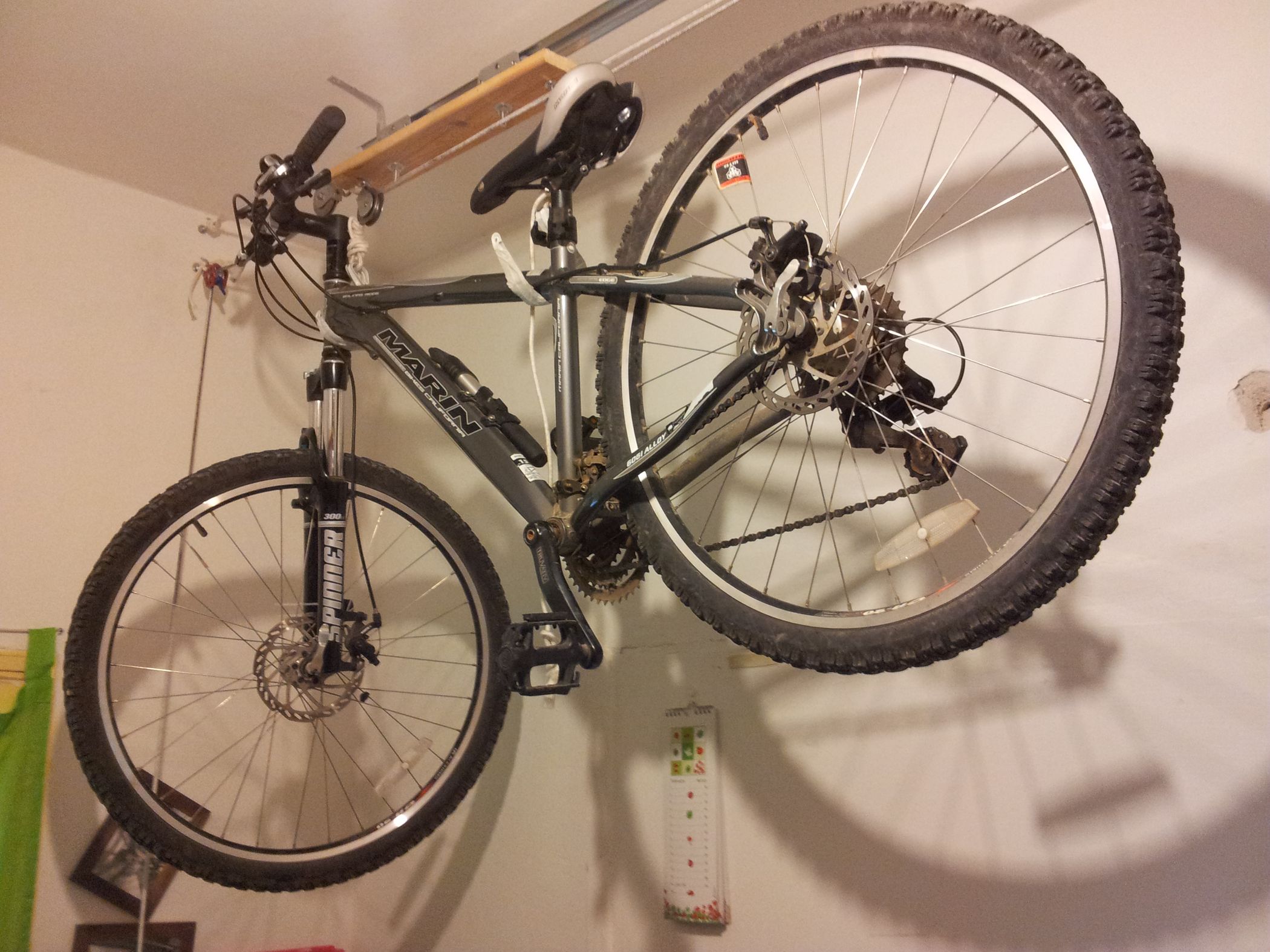 My DIY Bicycle Hanging System - Instructables