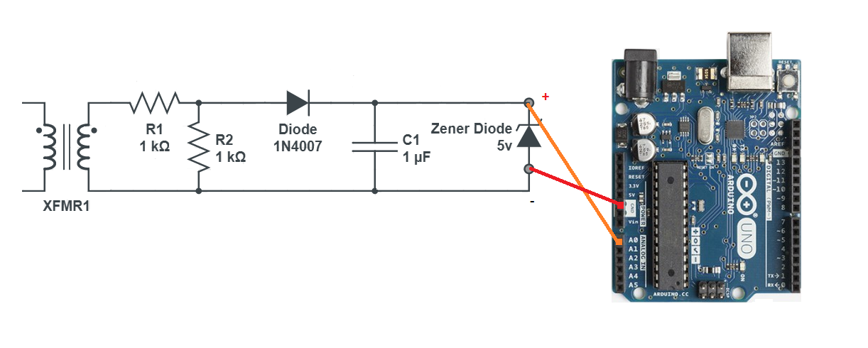 AC Voltmeter Using Arduino : 3 Steps (with Pictures) - Instructables