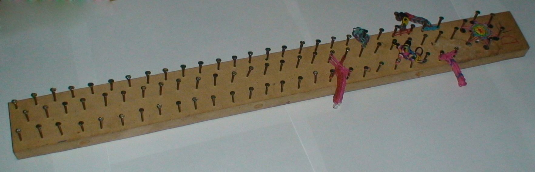 Easy to Make Rubber Band Loom and Bracelet : 9 Steps (with Pictures ...