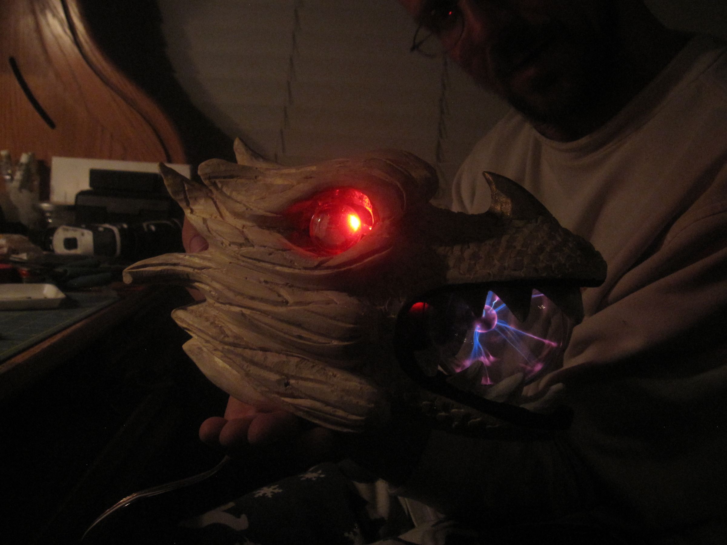 Magical Dragon Head Wizard Staff : 7 Steps (with Pictures) - Instructables