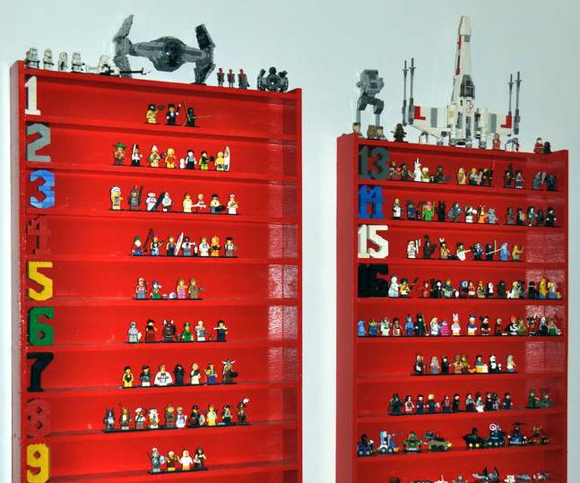 Lego Minifig Shelf : 5 Steps (with Pictures) - Instructables
