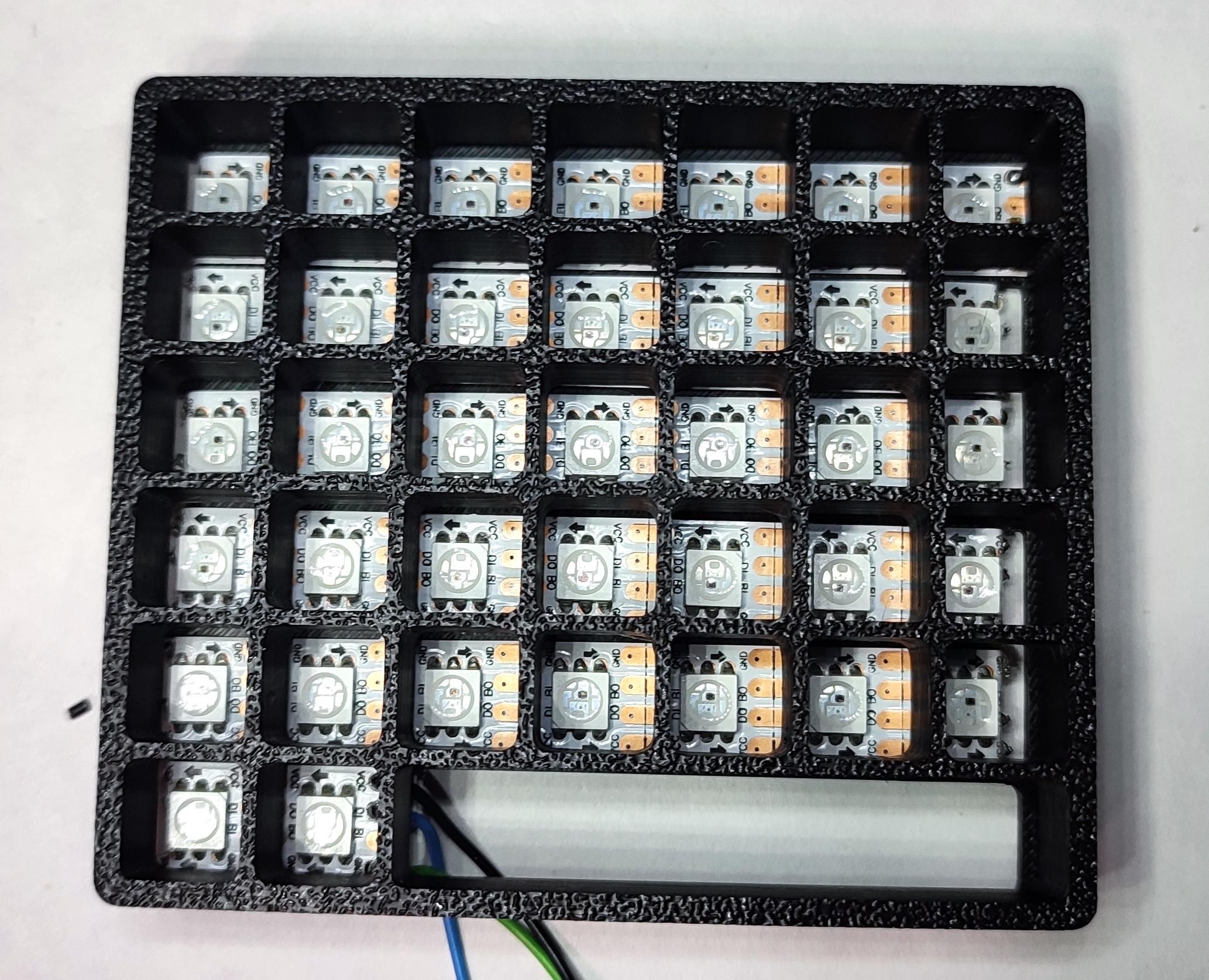Just Hues: an Ultraminimalist Perpetual Monthly LED Calendar : 6 Steps ...