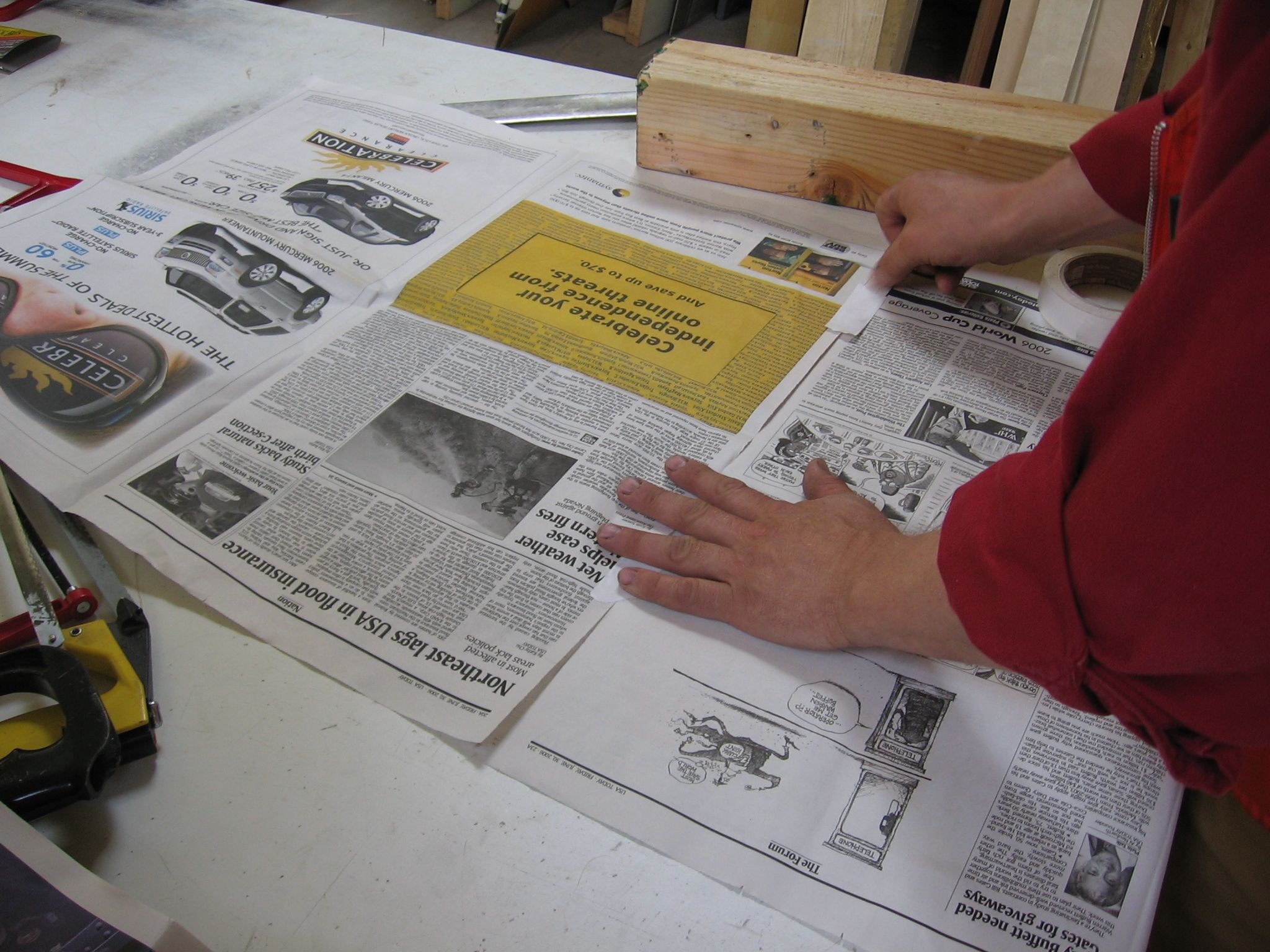 Newspaper Trick : 4 Steps - Instructables