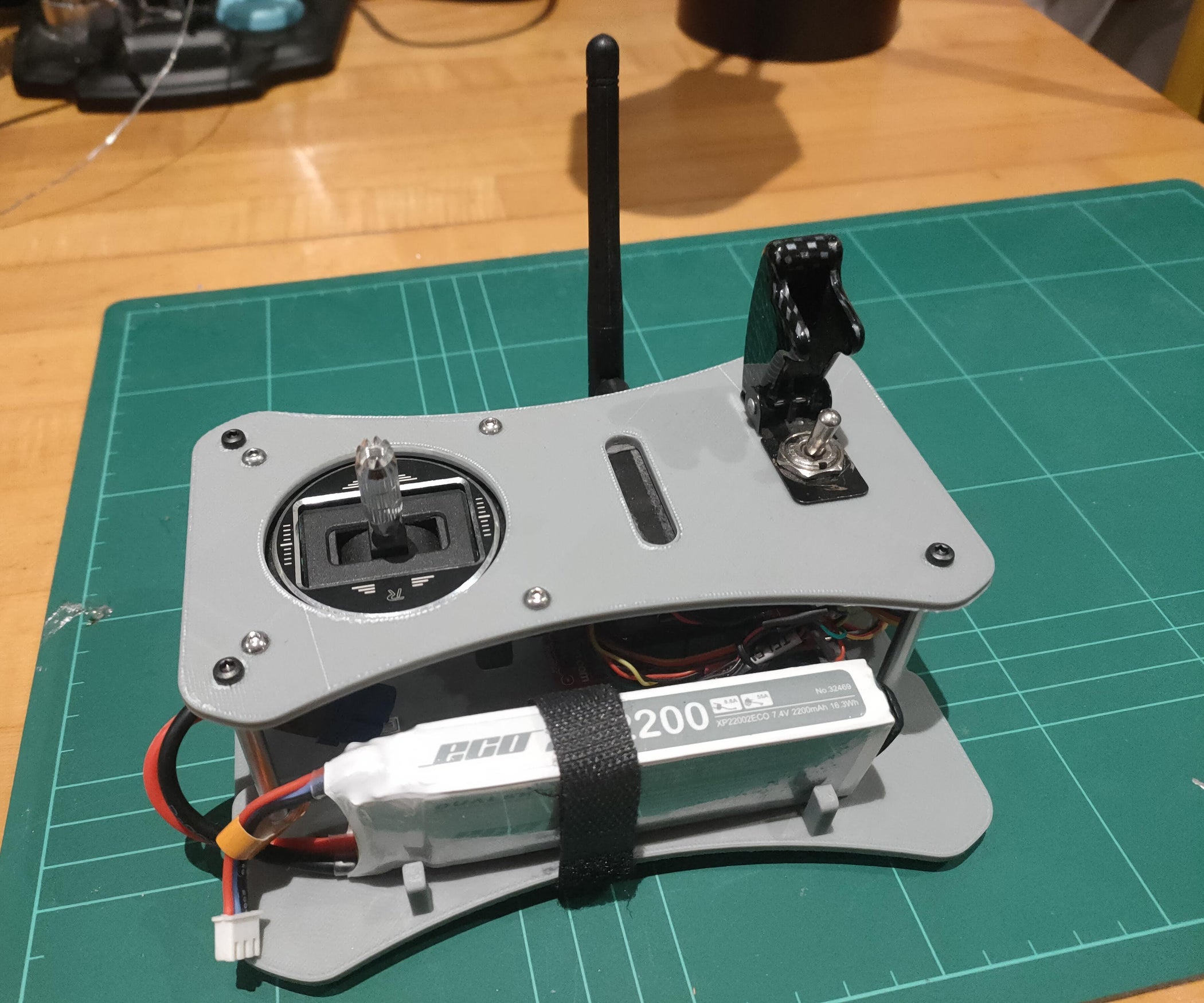Battery Powered RC Car Control Box : 6 Steps - Instructables