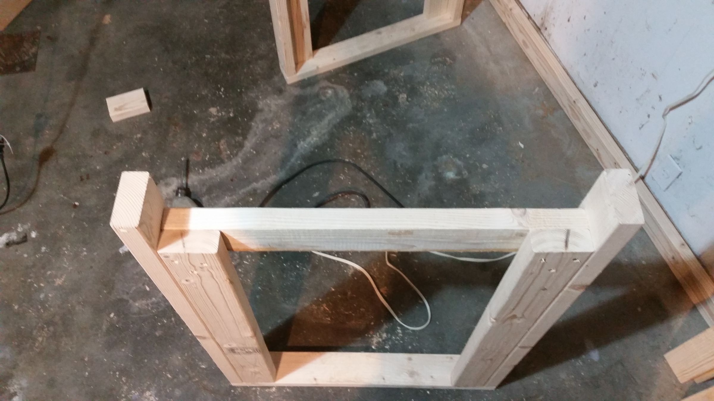 2x4 Work Bench With Nested Rolling Assembly Table : 10 Steps (with ...