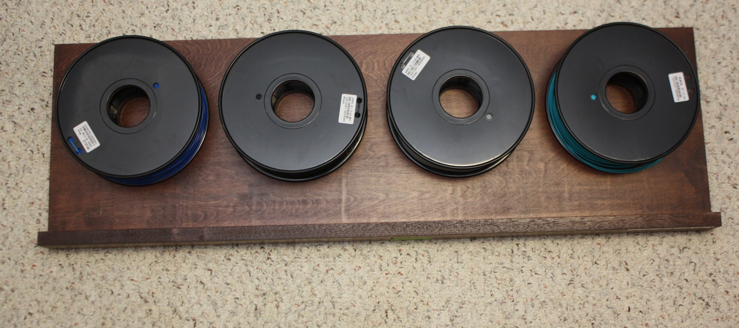 4 Roll Filament Quick Loader : 7 Steps - Instructables