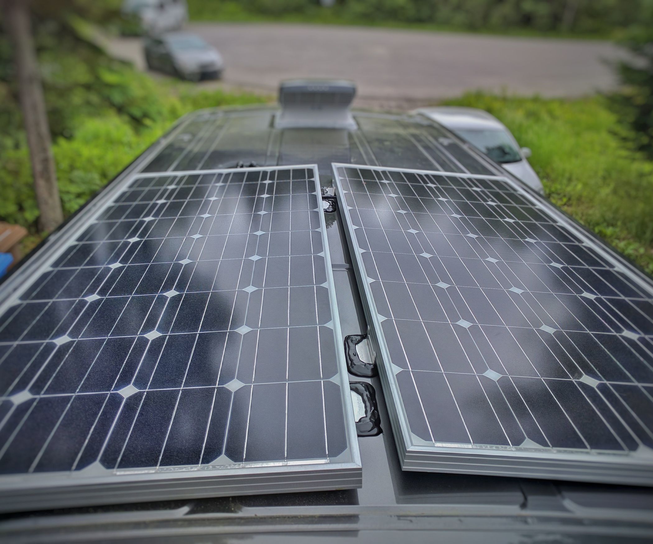 How to Install Solar Panel(s) on a Camper Van Conversion : 18 Steps ...