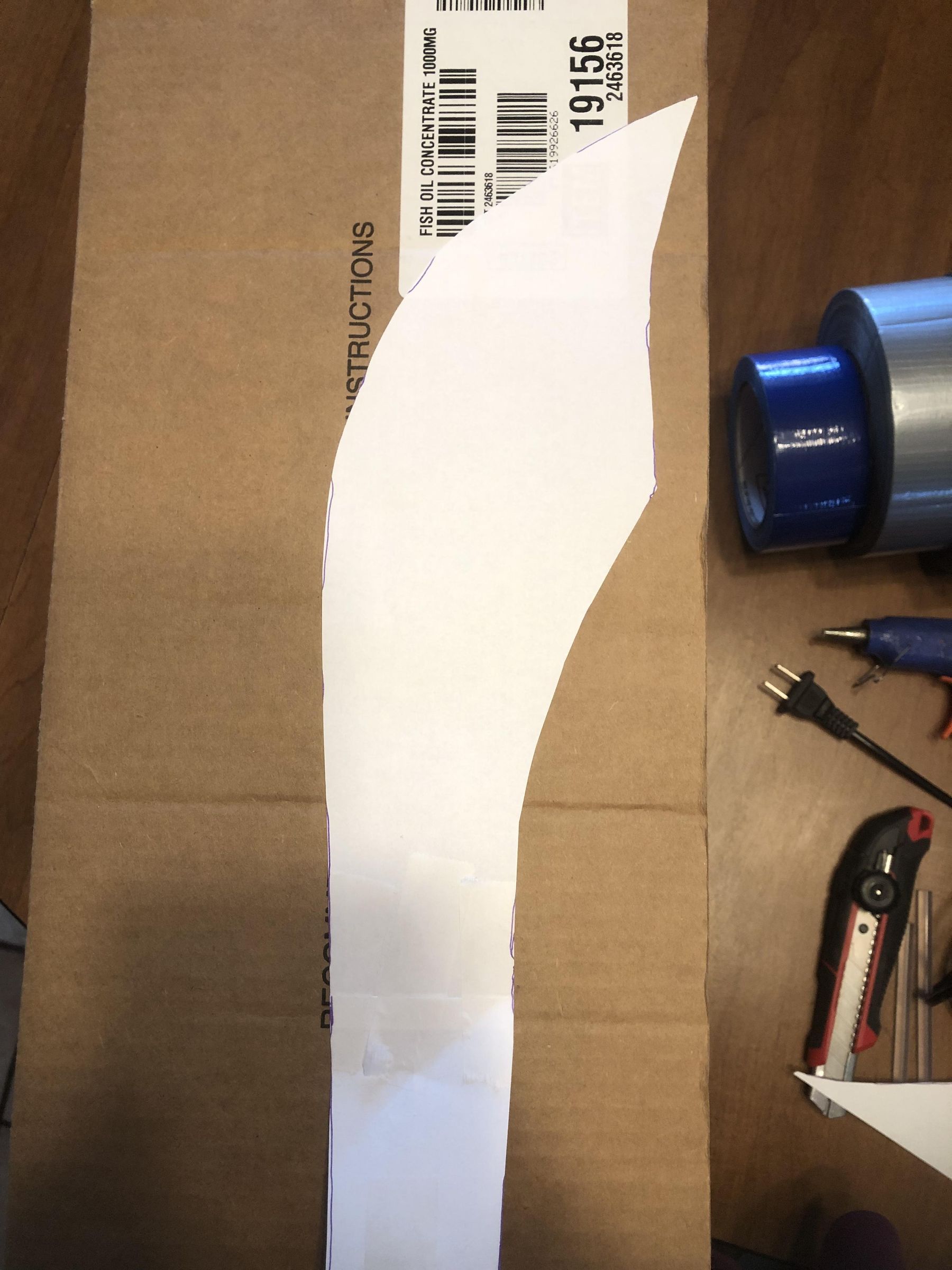 Cardboard/Duct Tape Pirate Sword : 8 Steps (with Pictures) - Instructables