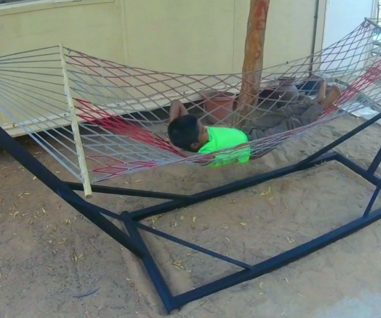 DIY | How to Make Outdoor Hammock Stand - Instructables