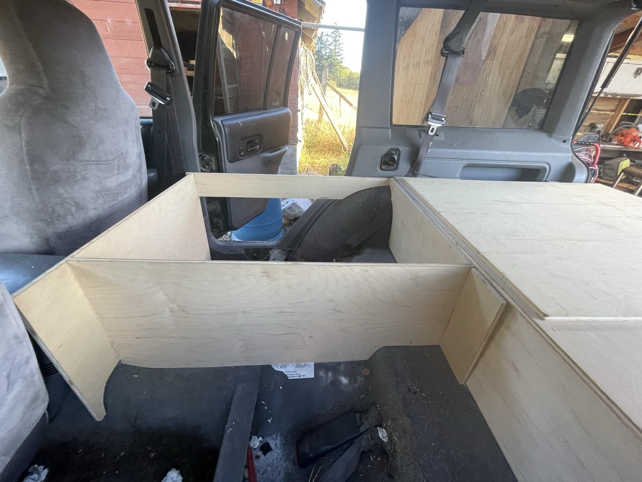 Van Life Platform for a Jeep Cherokee : 6 Steps (with Pictures ...