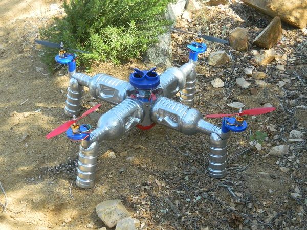 Build Your Own Eco-Quad Copter From Reused and Recycled Materials : 12 ...
