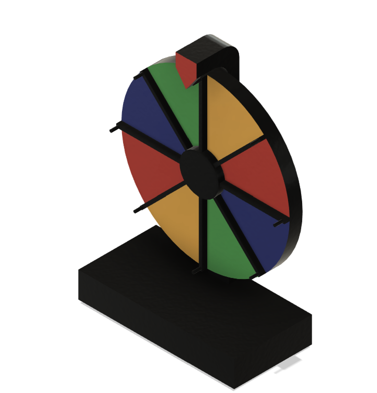 Spinning Wheel Game : 4 Steps - Instructables