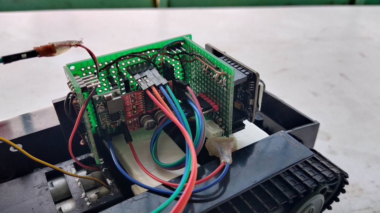 ESP32-CAM FPV Arduino Wifi Control Tank With WebApp Controller_p1_introduction : 3 Steps ...