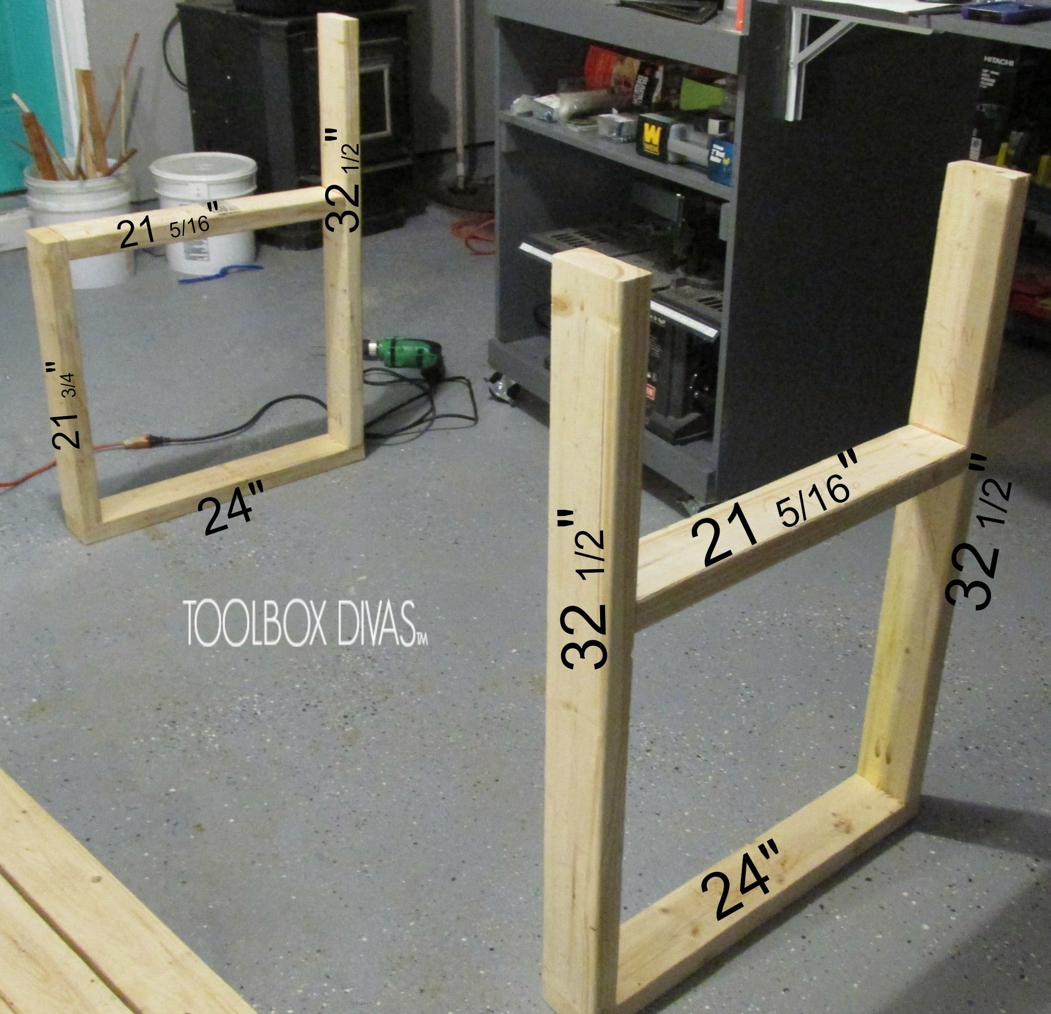 Table Saw Workbench With Wood Storage : 19 Steps (with Pictures ...