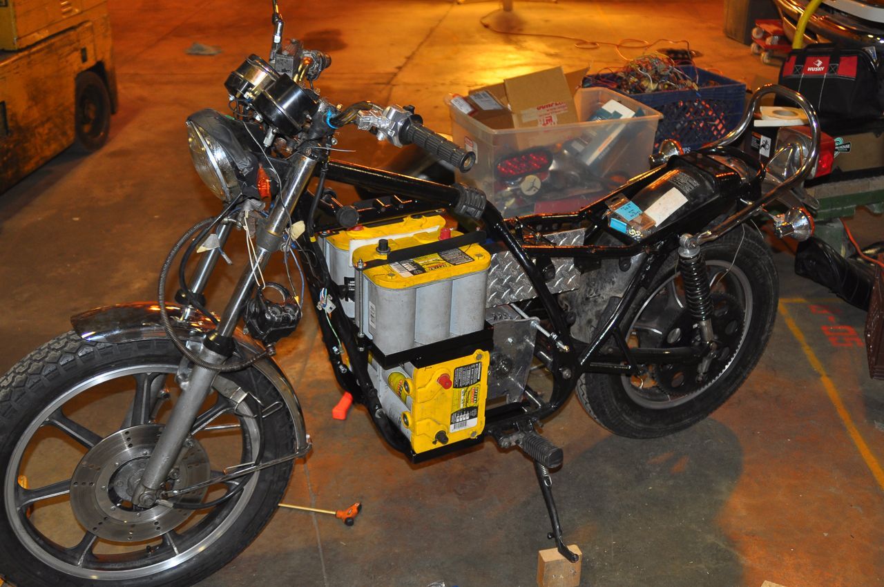 Build Your Own ELECTRIC MOTORCYCLE : 16 Steps (with Pictures ...