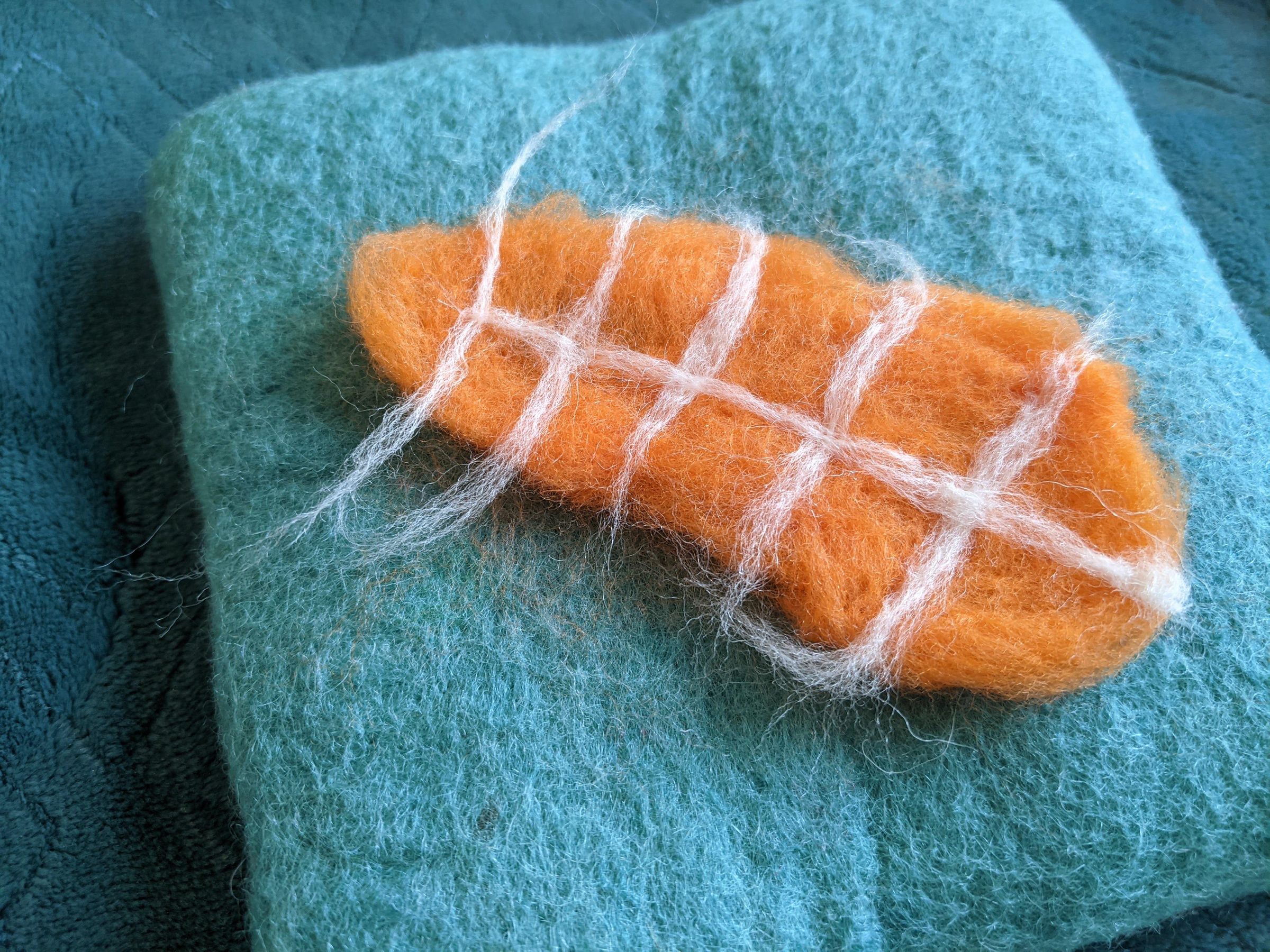 Needle-Felted Smoked Salmon High Tea Sandwich : 5 Steps (with Pictures ...