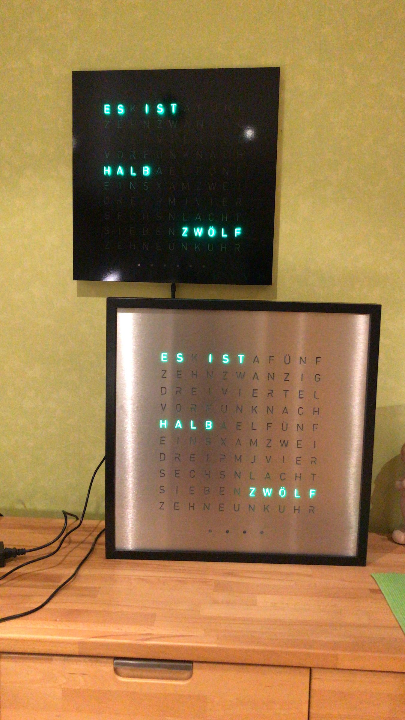 Word Clock (German Layout) : 8 Steps - Instructables