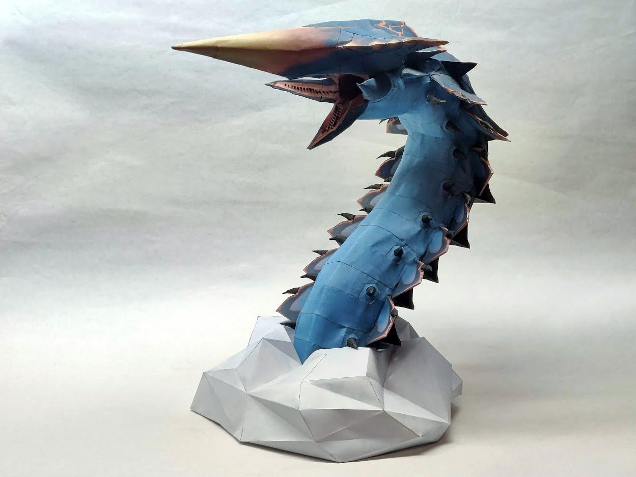 Iceworm Papercraft - Subnautica Below Zero : 8 Steps (with Pictures ...