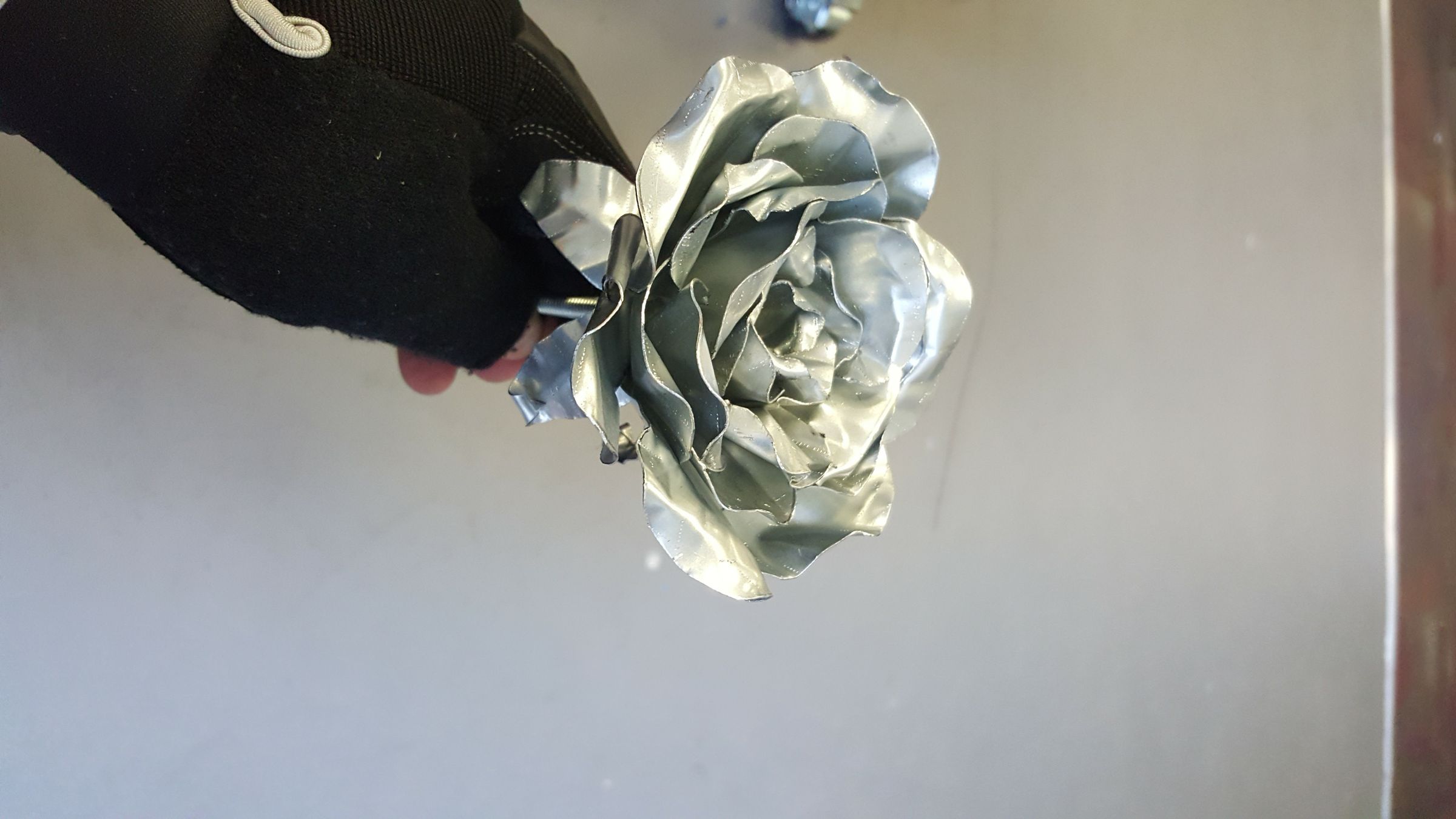 Home Improvement Store: Metal Rose : 14 Steps (with Pictures ...