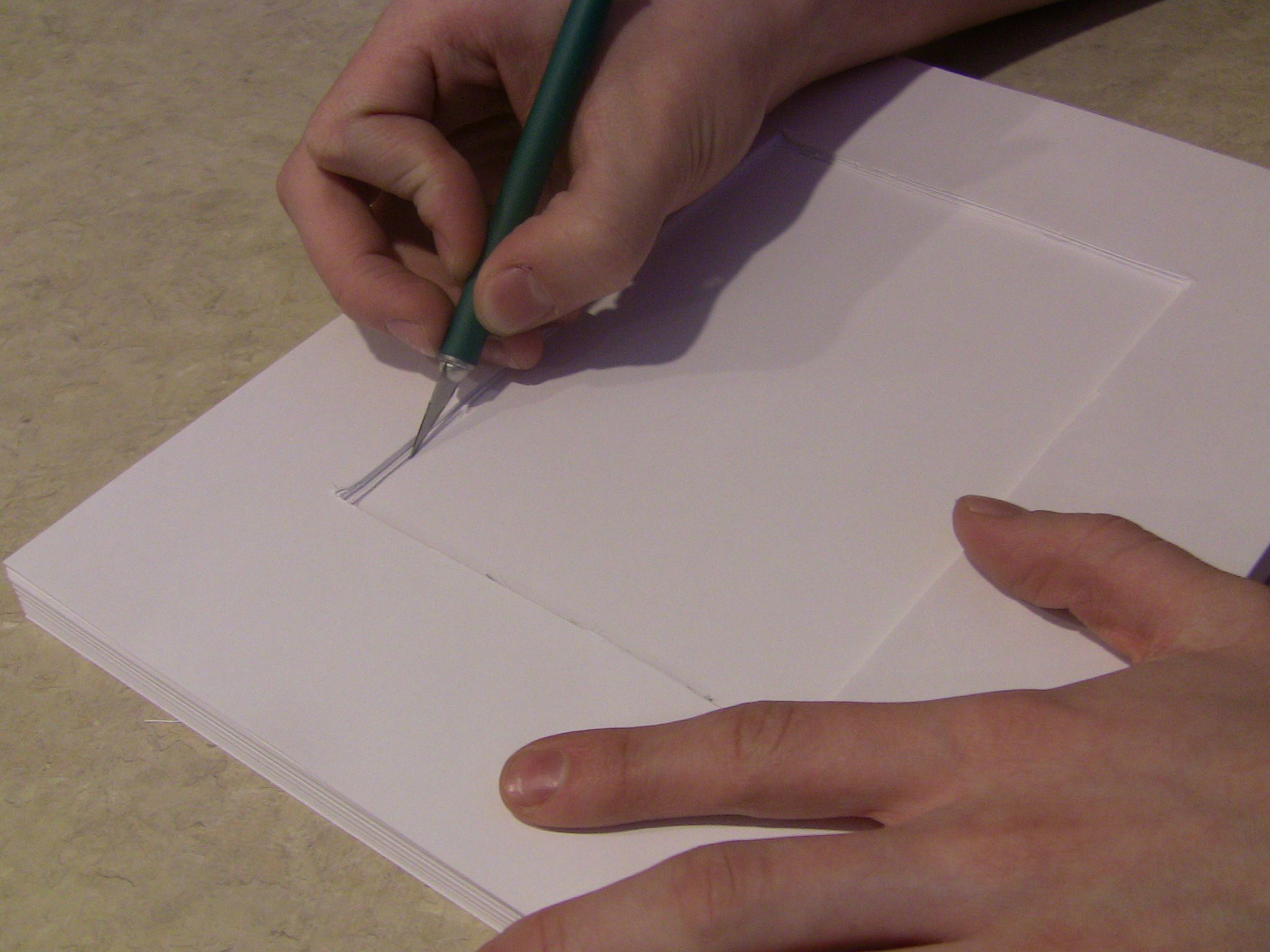 How To Draw A Stack Of Papers