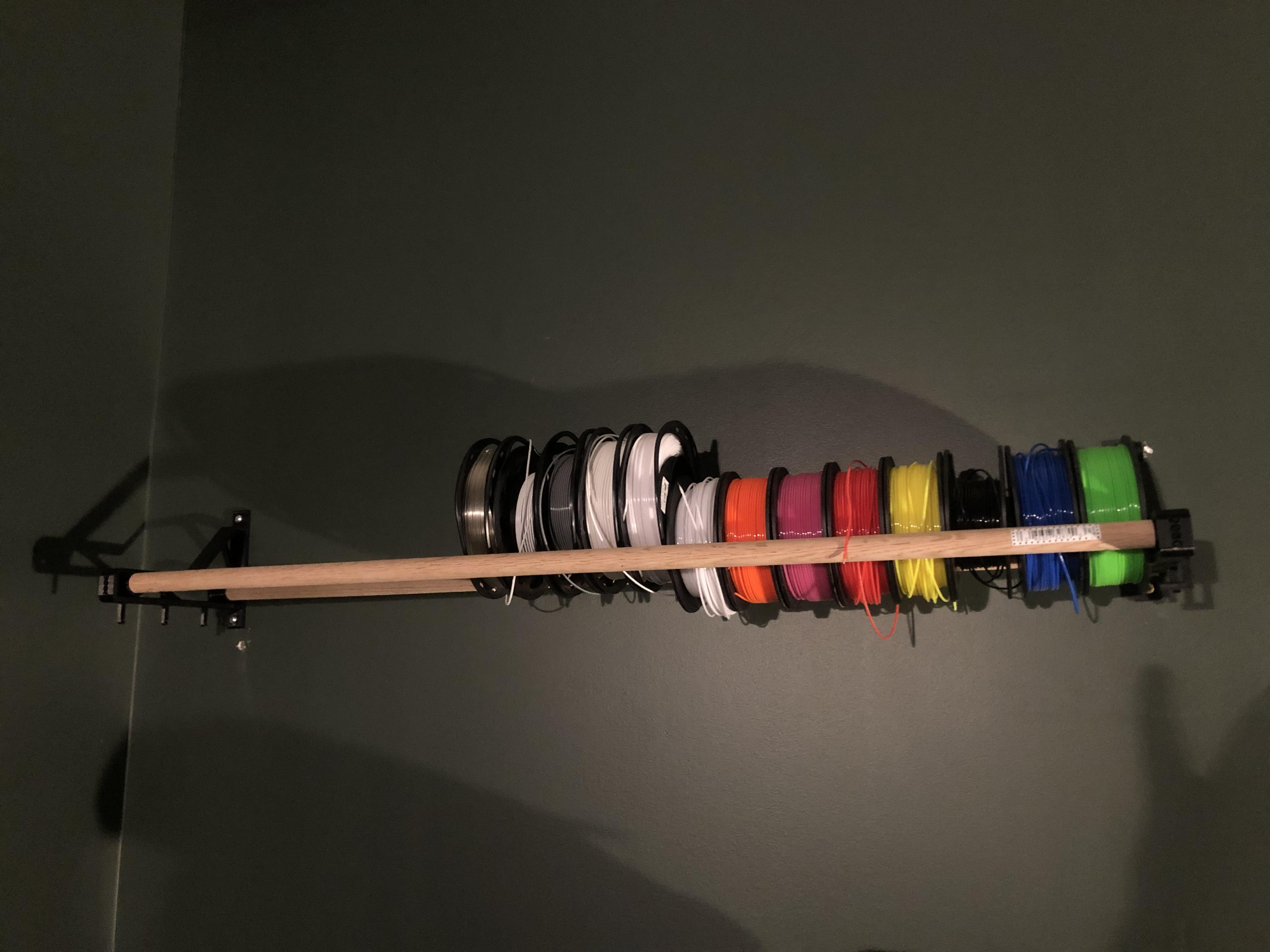 Filament Storage Rack : 3 Steps - Instructables