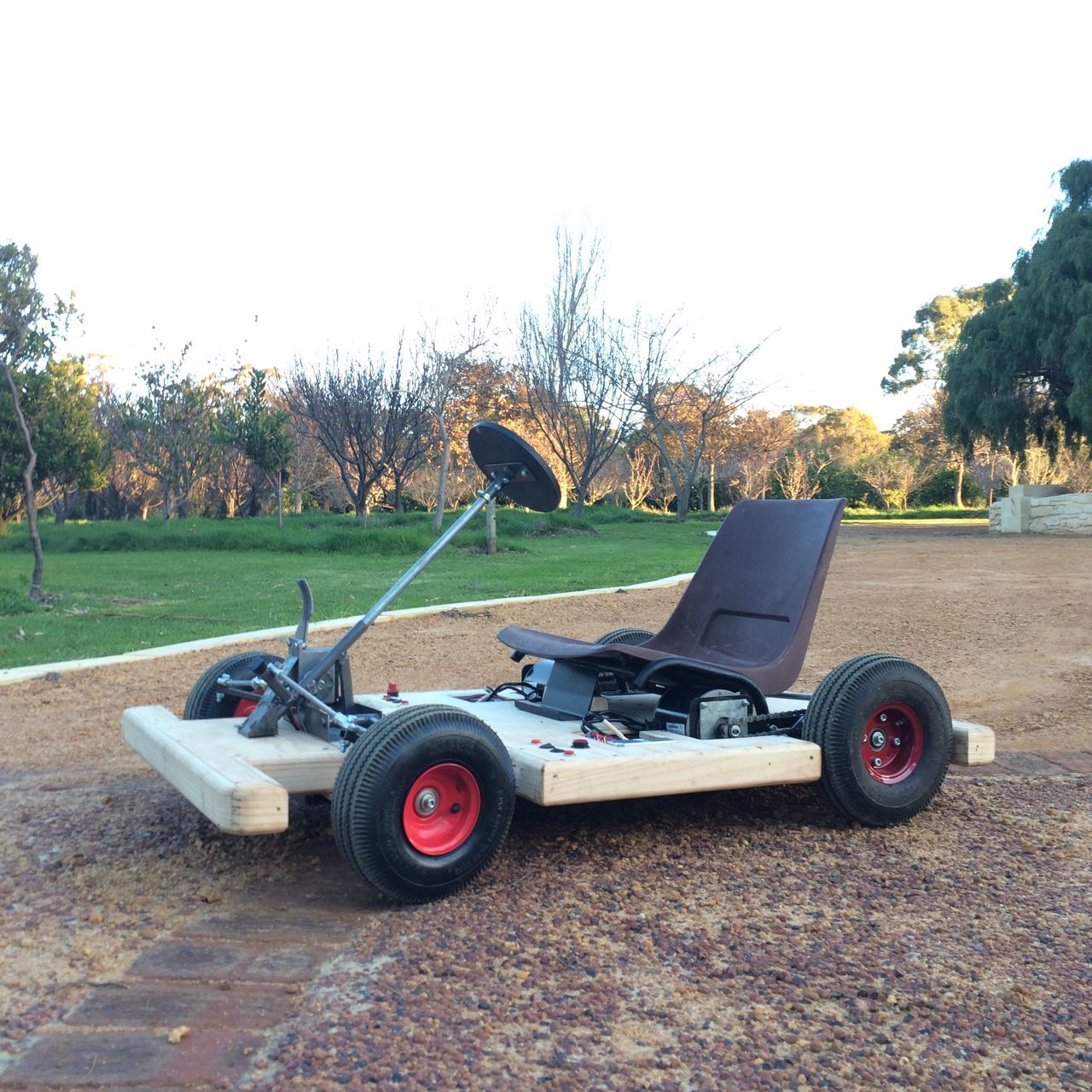 Electric Microkart With Independent Suspension : 6 Steps (with Pictures ...