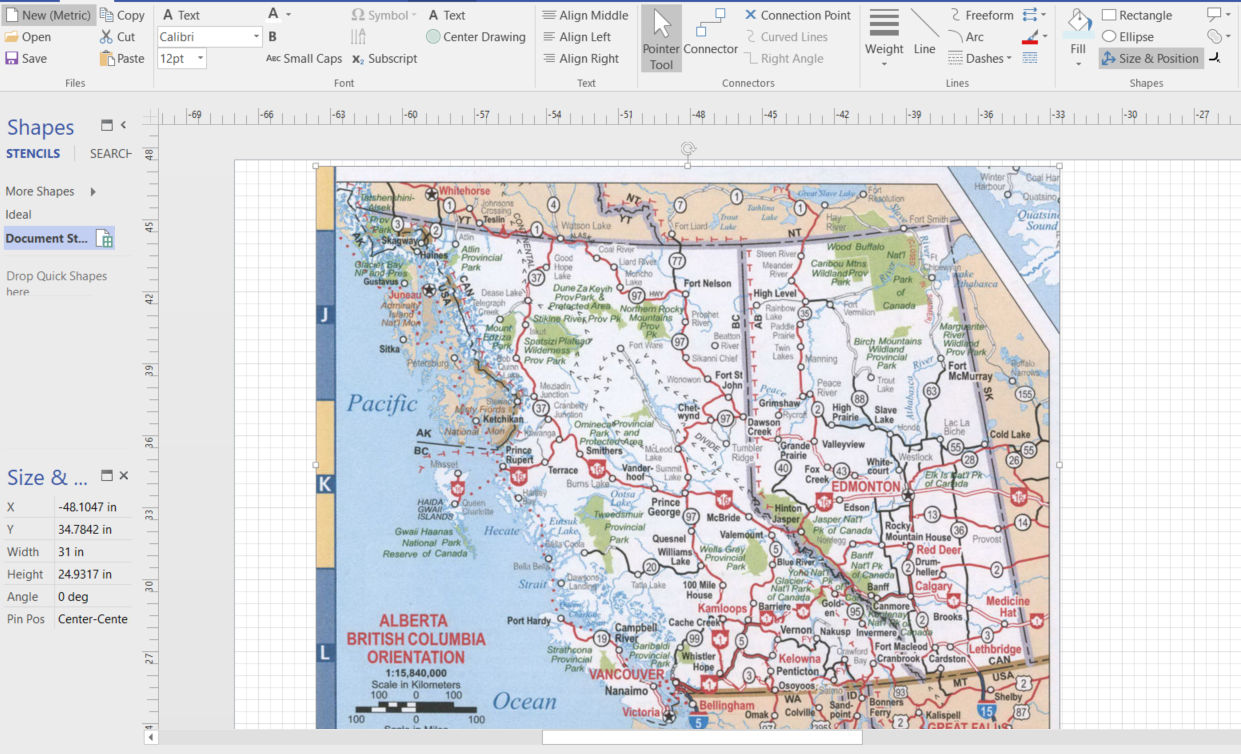 Western Canadian Map for Ticket to Ride : 10 Steps (with Pictures ...