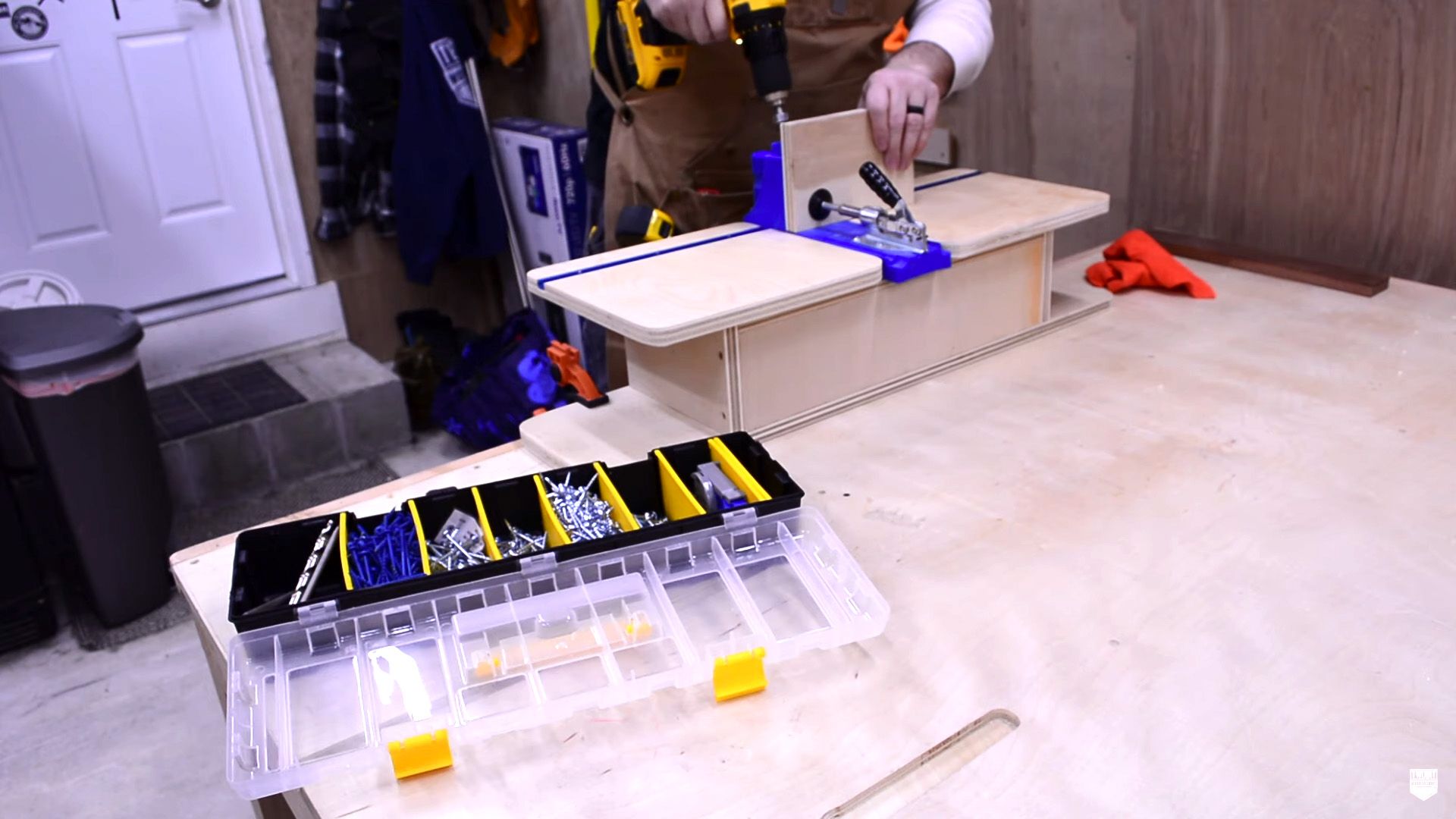 How to Build a Pocket Hole Workstation | DIY Woodworking Shop Project ...