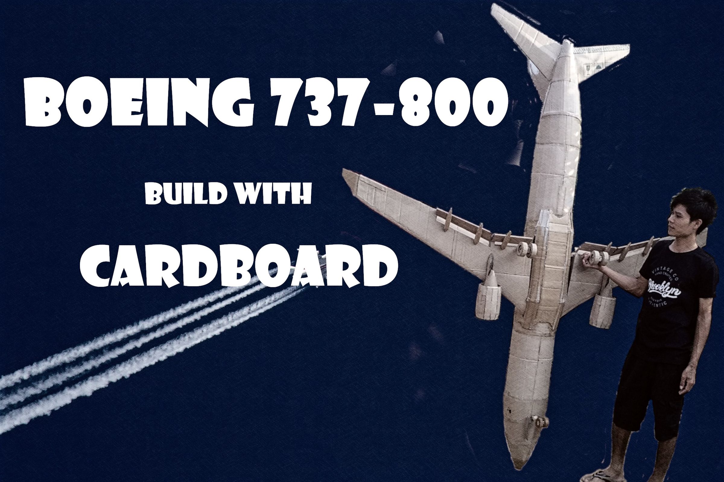 Boeing 737-800 Build Out of CARDBOARD : 9 Steps (with Pictures ...
