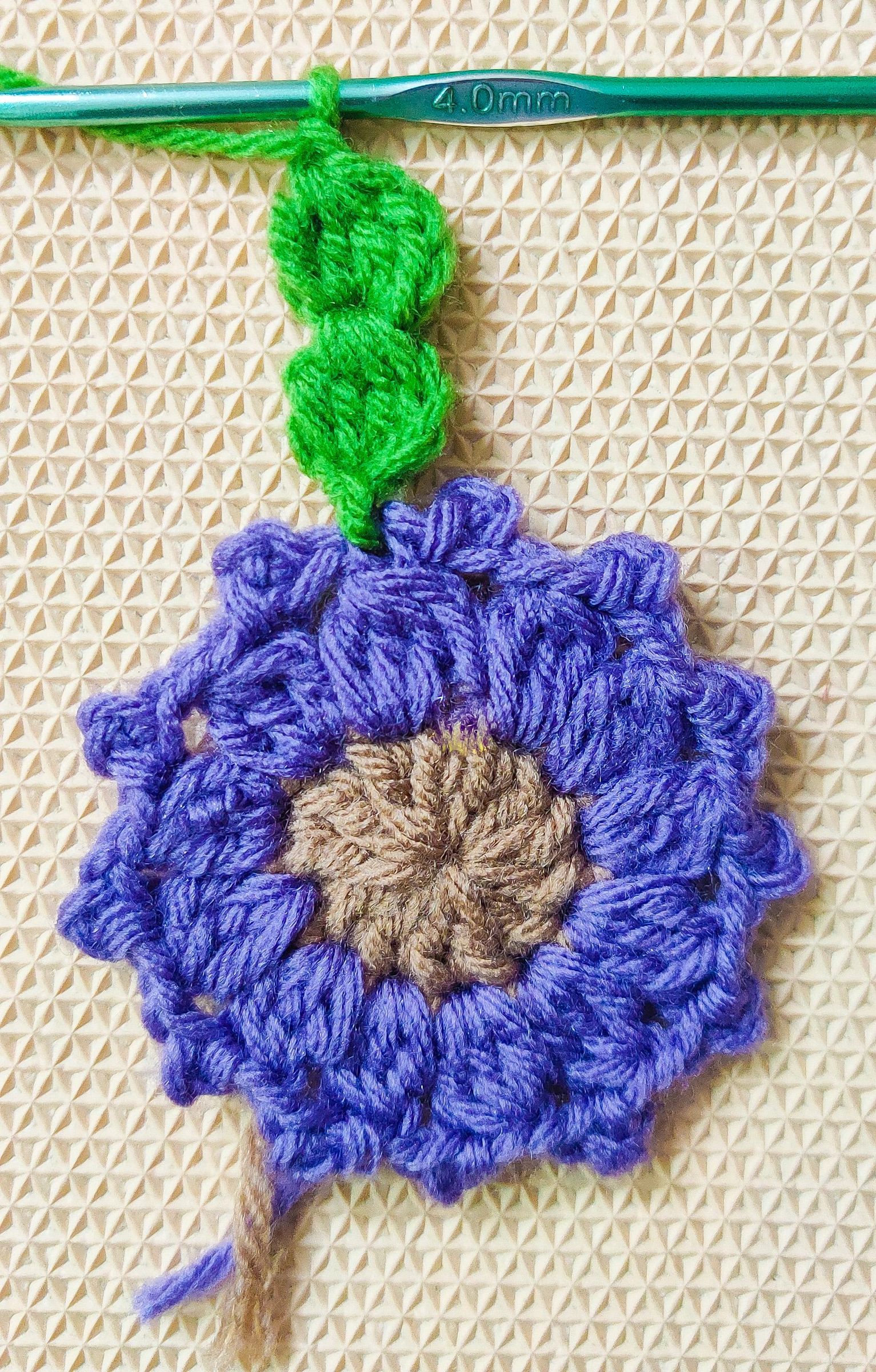 Quick and Easy Crochet Flower Bookmark : 4 Steps (with Pictures ...