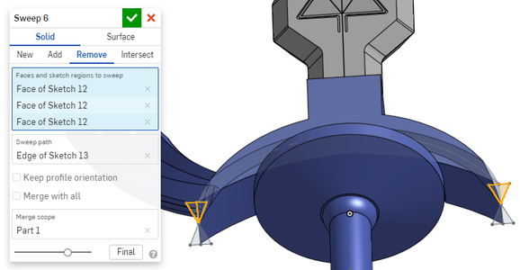 How to Make Legend of Zelda Master Sword in Onshape(not Actual Size ...