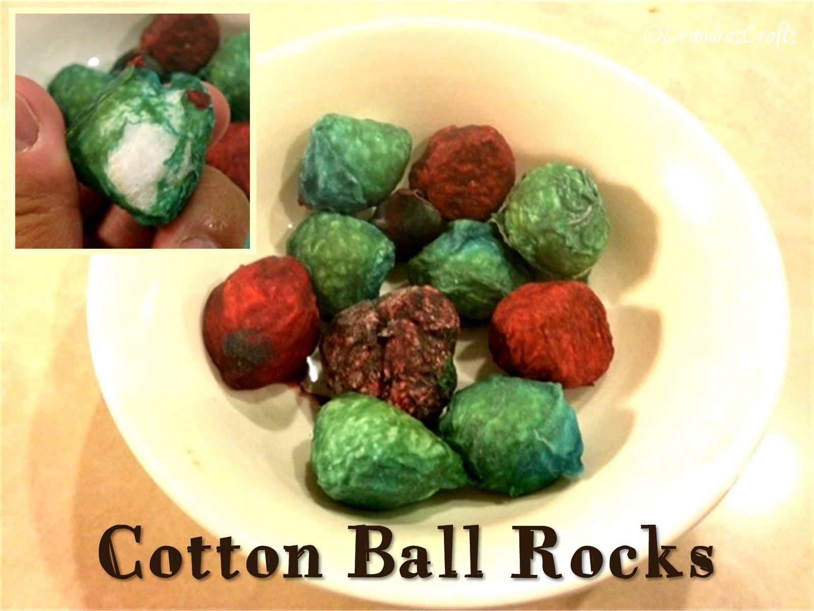 Cotton Ball Rocks : 6 Steps (with Pictures) - Instructables