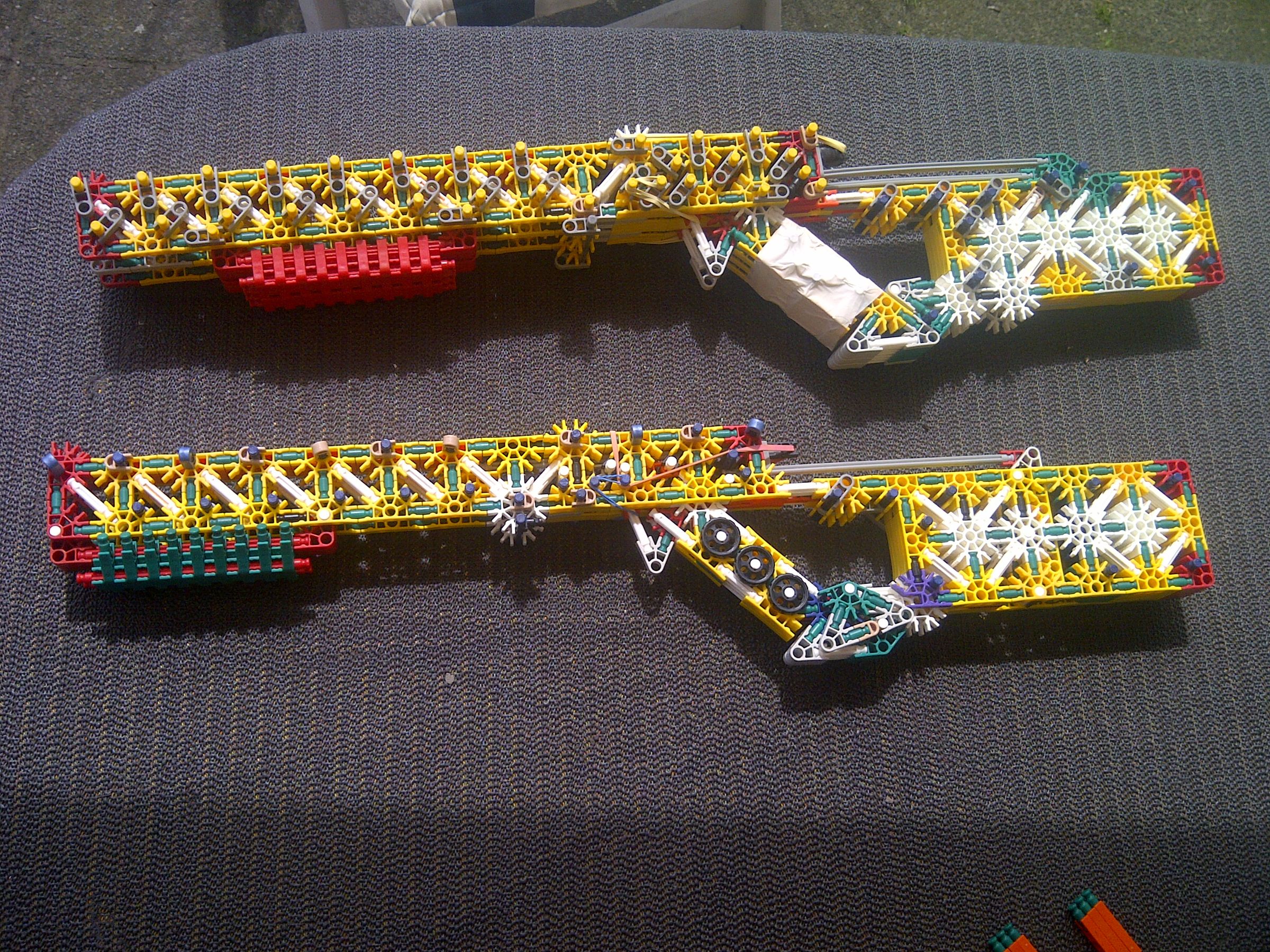 Knex Double Barrel Break Action Shotgun - Instructables