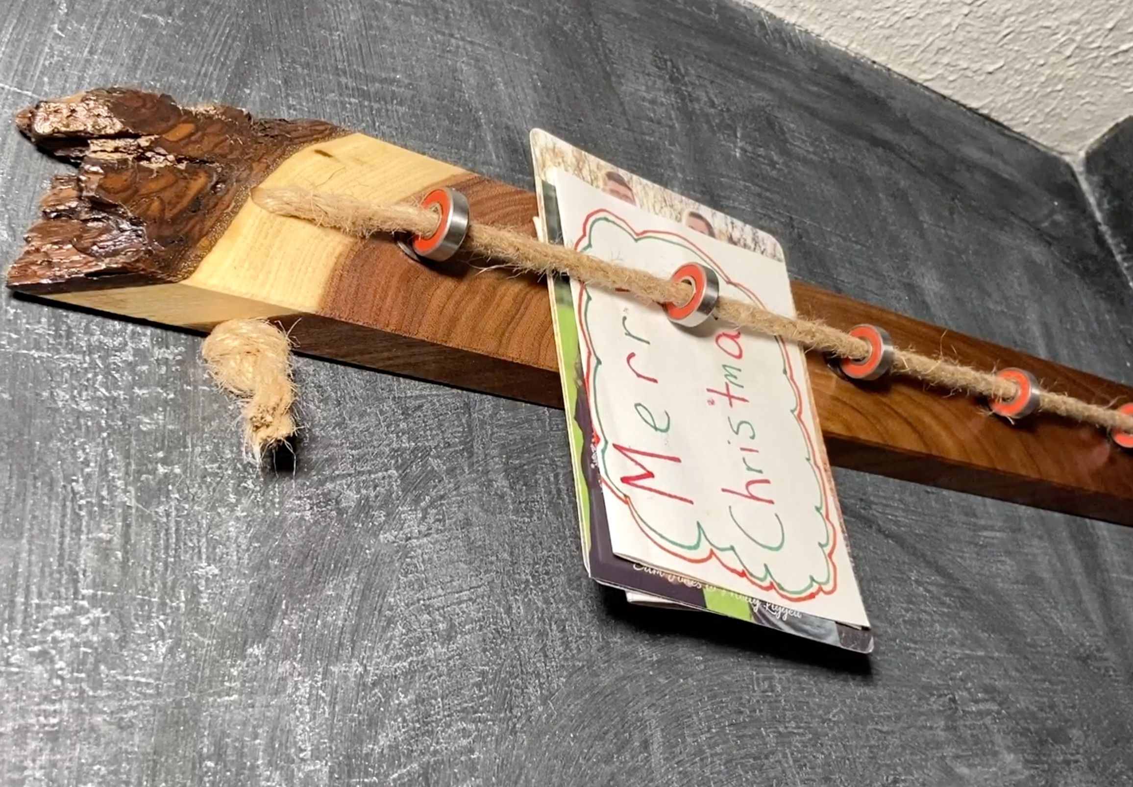 Restaurant-Style Paper Holder (Bearings, Magnets, Rope) : 10 Steps ...