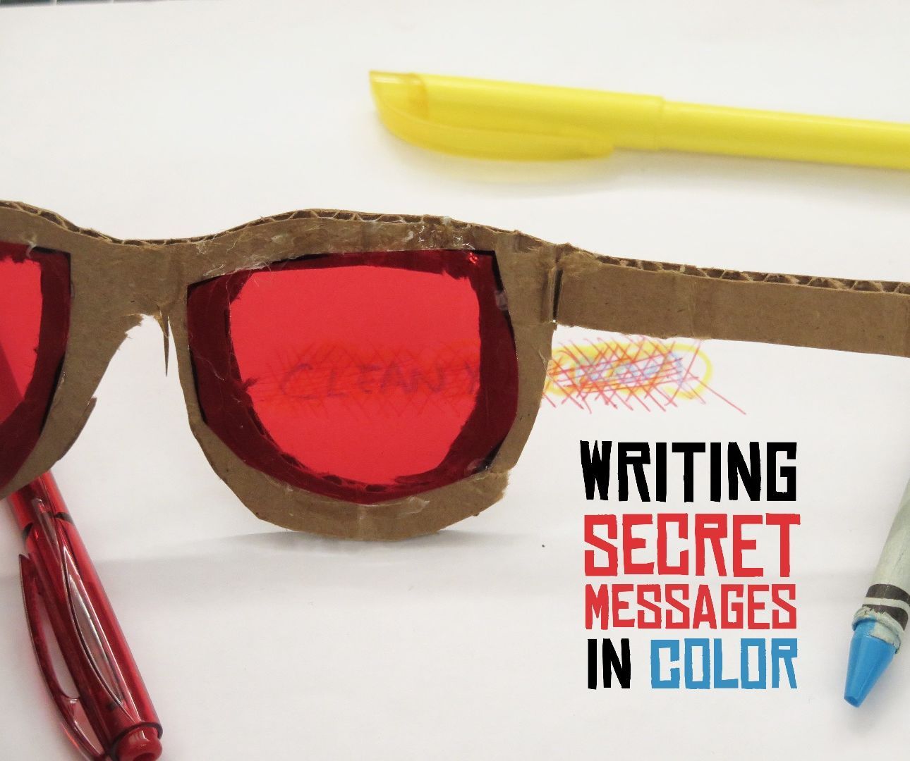 Writing Secret Messages in Color : 4 Steps (with Pictures) - Instructables
