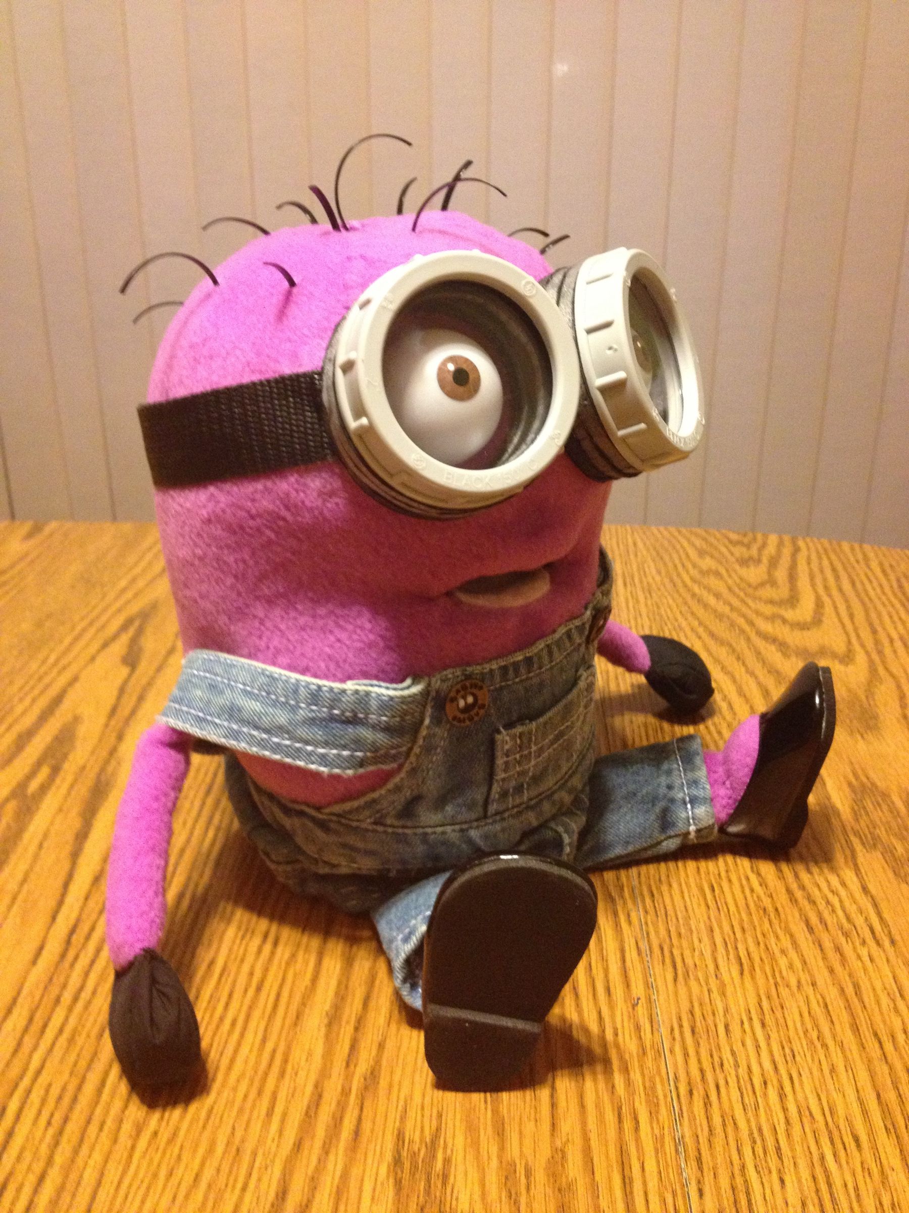 Custom Made Purple Minion Puppet : 14 Steps (with Pictures) - Instructables