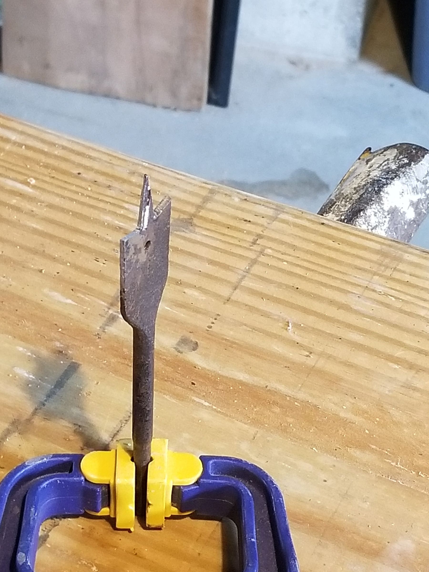 Repair/ Sharpen and Modify Spade Bits : 3 Steps - Instructables