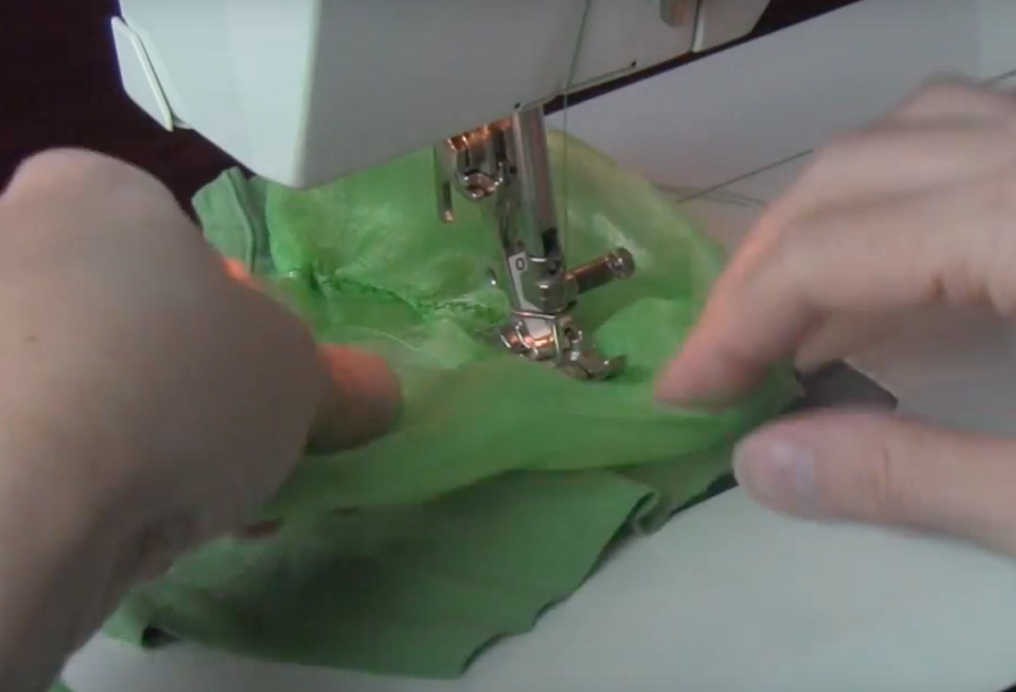 Organza Fabric Flower Rosette EASY : 6 Steps - Instructables