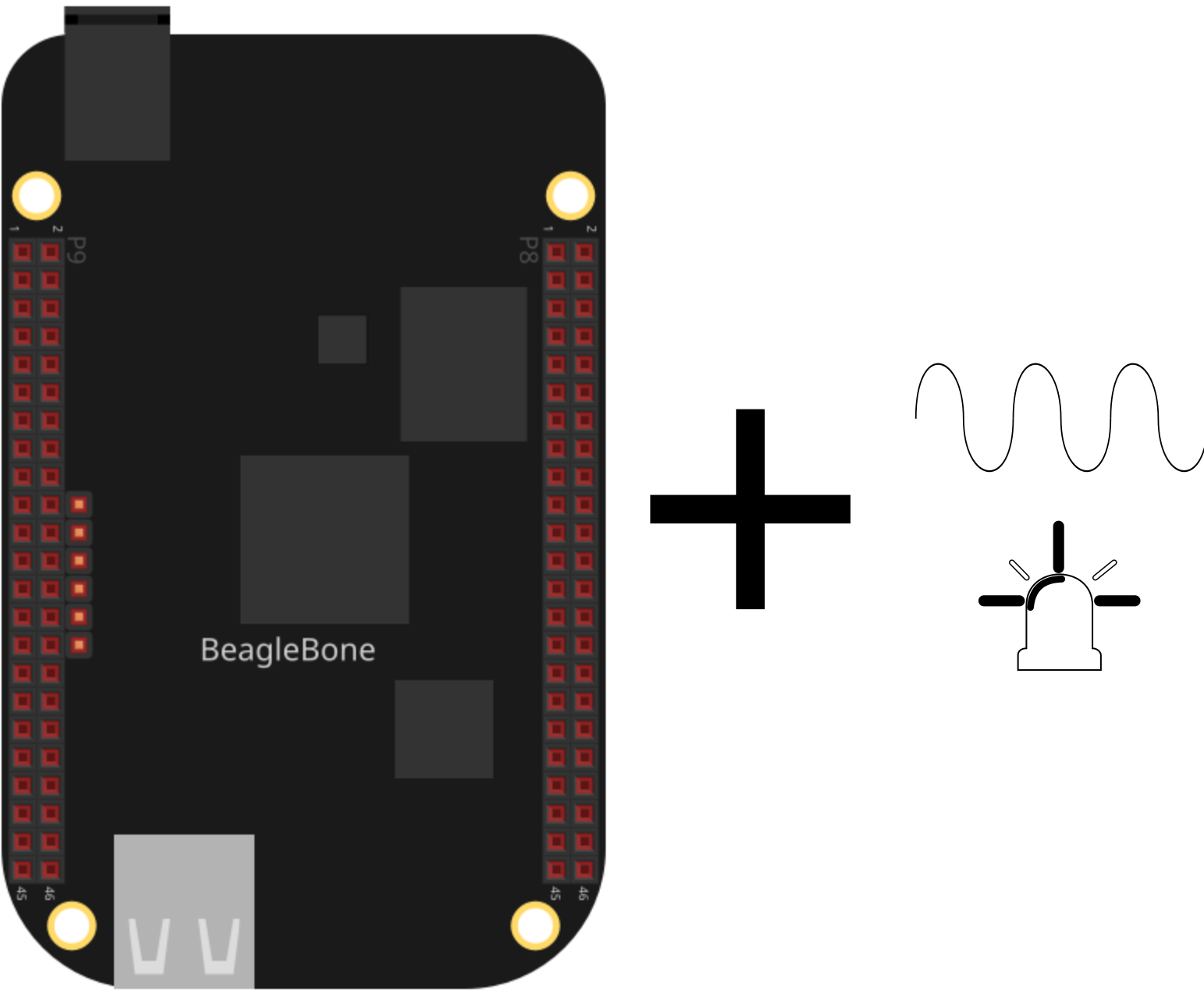 Pulse a LED With the BeagleBone and C++ : 4 Steps - Instructables