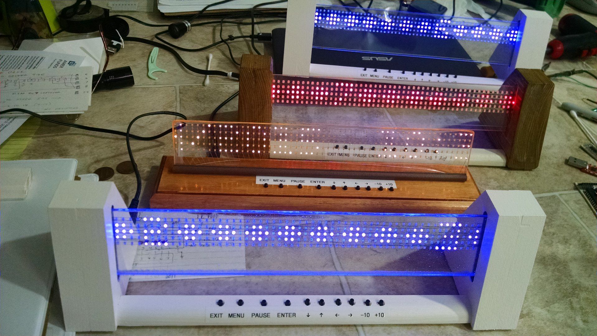 LED on GLASS DISPLAY : 5 Steps - Instructables