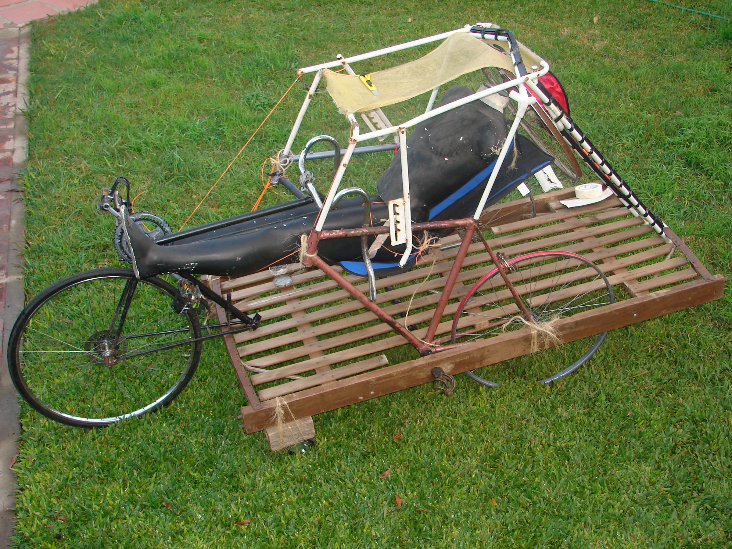 RECUMBENT HOME + DETACHABLE BIKE (concept) (not Final Version Part 2 ...