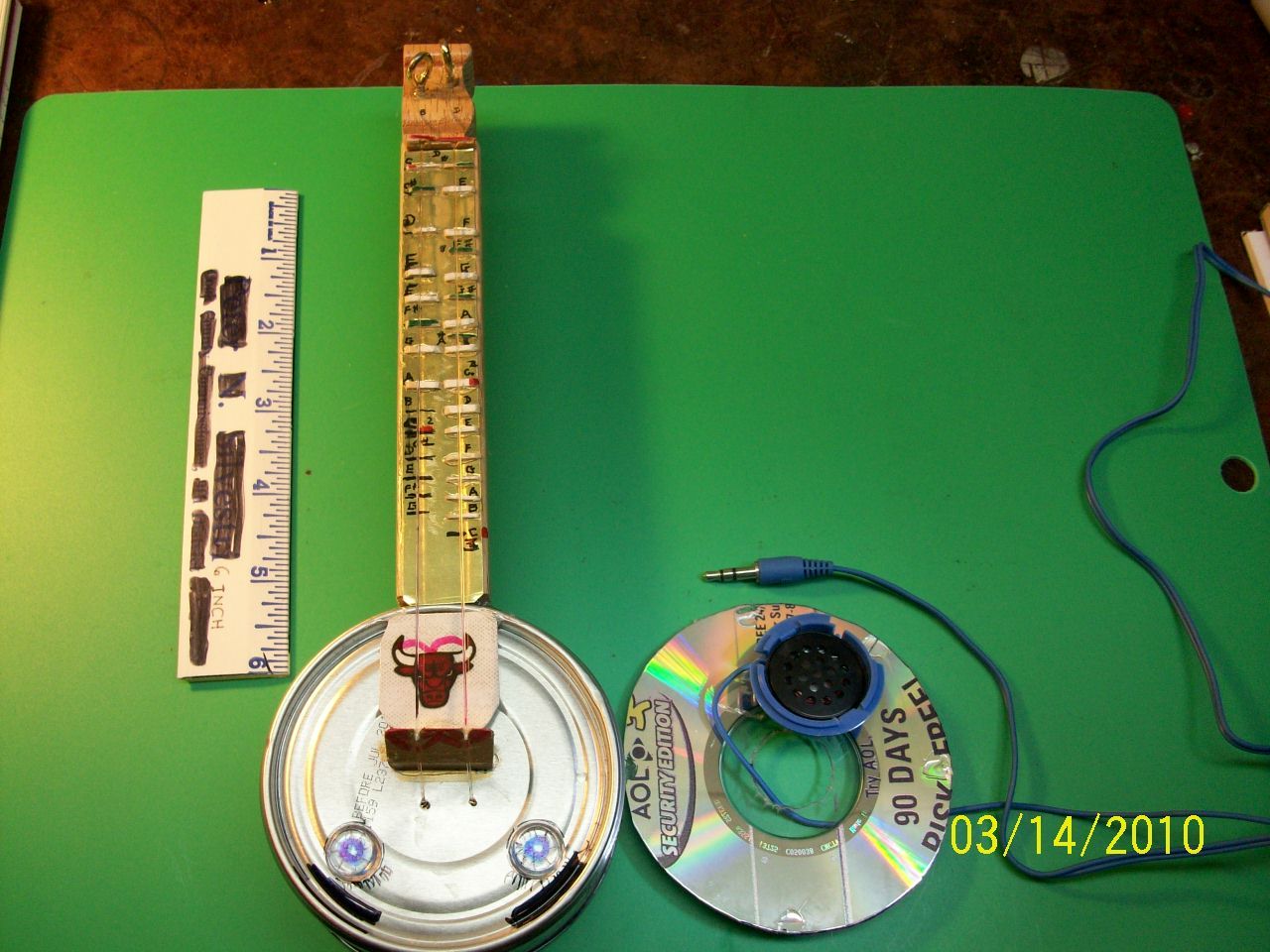 MINI-BANJO FOR KIDS : 4 Steps - Instructables