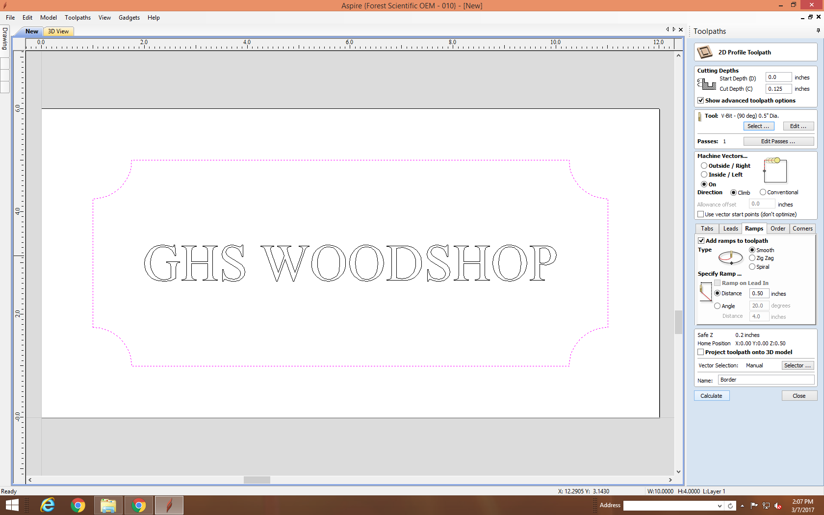 CNC Plaque Tutorial: Part One : 8 Steps (with Pictures) - Instructables